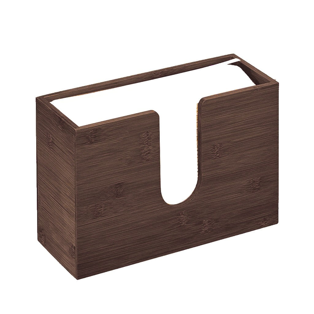 ZMKIAG Tissue Box Cover Square Open-Bottom Wood Tissue Box Holder ...