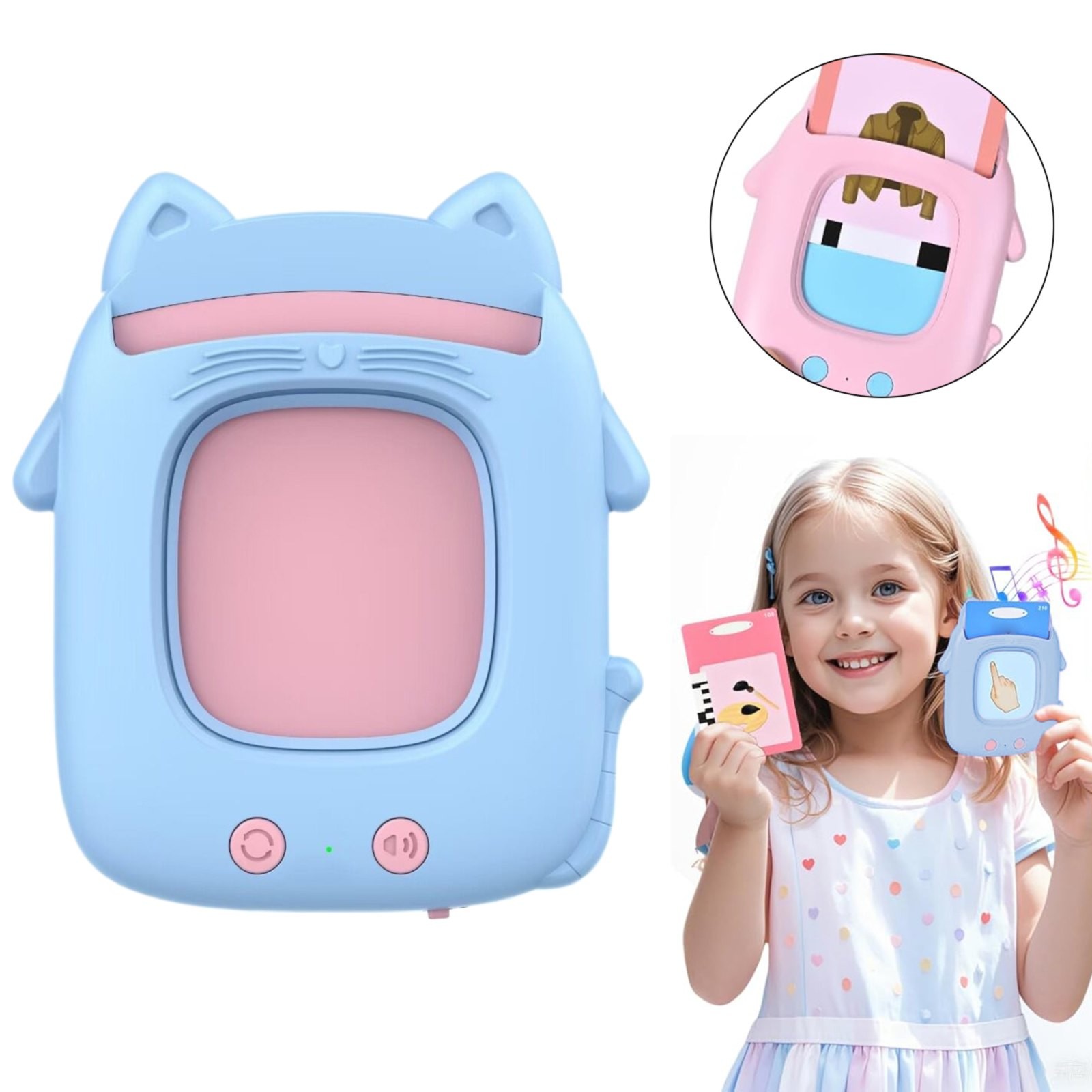 ZMKIAG Toddlers Learning Educational Toys with 224 Sight Words, Cute ...