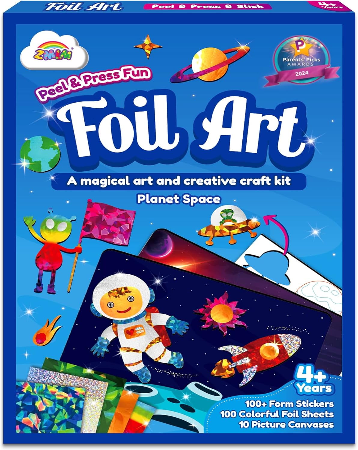 ZMLM Foil Space Planet Kids Toys Arts Crafts Supplies for 4+ Boys and ...