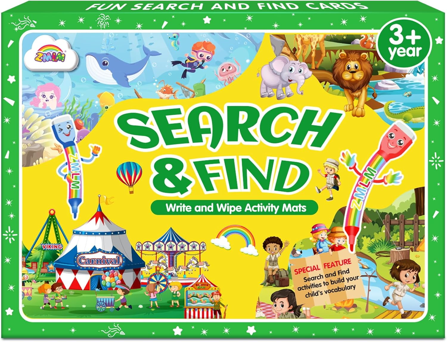 ZMLM Search and Find Educational Game: Toddler Preschool Fun Learning ...