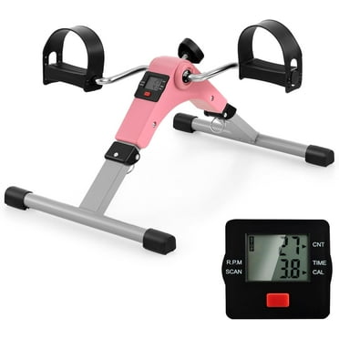 Zimtown Under Desk Bike Pedal Exerciser, Portable Mini Cycle Exercise ...