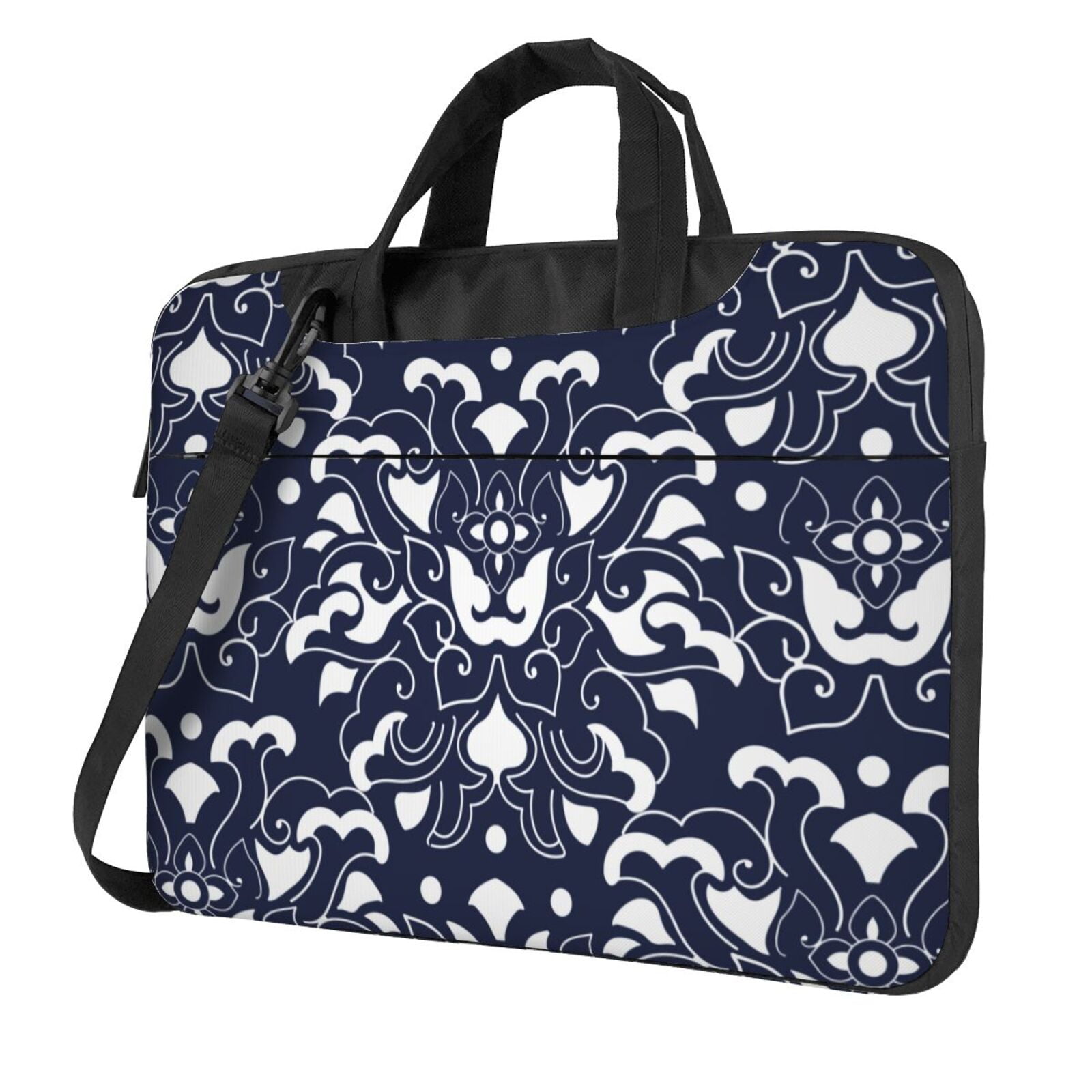 ZNDUO Abstract Flower Petal Pattern Laptop Bag, 13 inch Business Casual ...