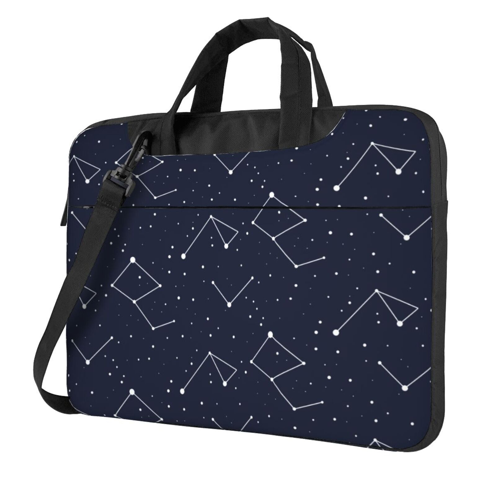 ZNDUO Abstract Universe Line Doodle Pattern Laptop Bag, 15.6 inch ...