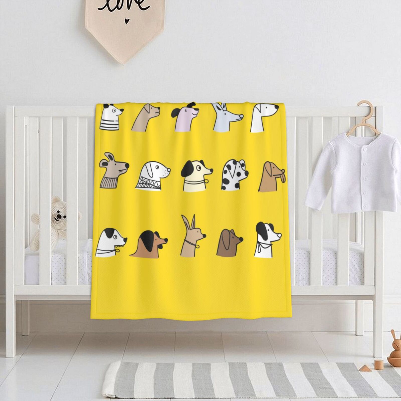 ZNDUO Baby Blanket, Soft and Cosy Polyester Blanket 40 x 30 Inch Baby ...