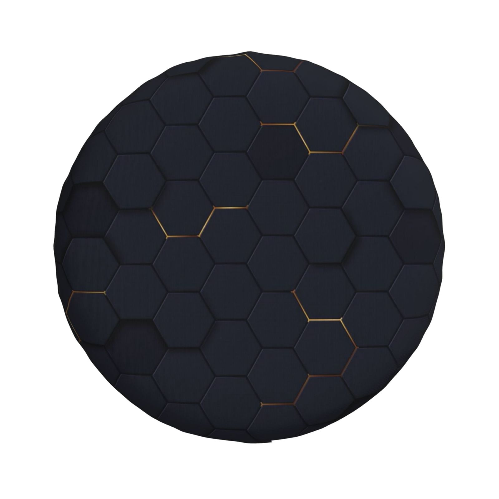 ZNDUO Black Rhombus Pattern Spare Tire Cover, Universal Spare Tire ...