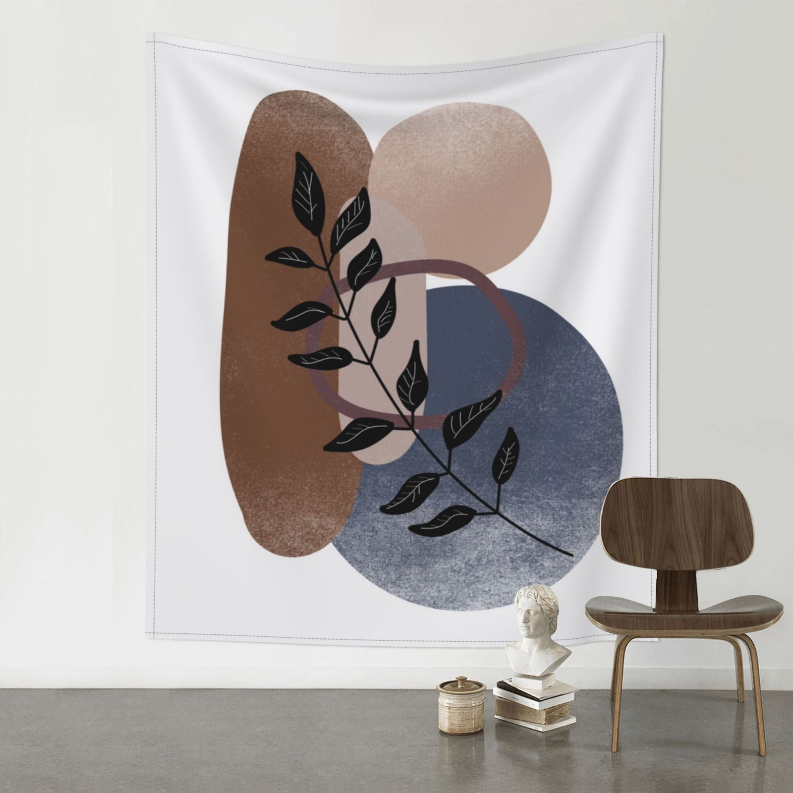 ZNDUO Bohemian Leaves Texture Pattern Wall Tapestry, Tapestries for ...