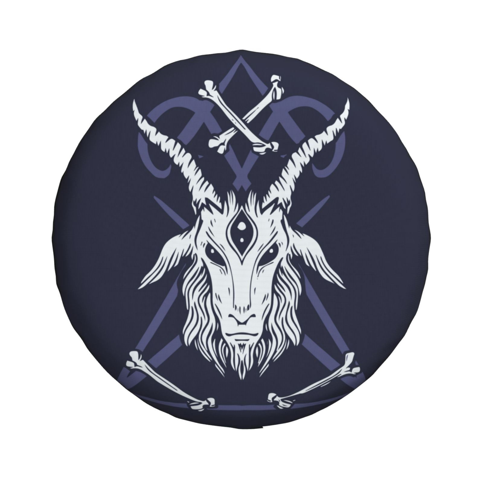 ZNDUO Cartoon Abstract Goat Pattern Spare Tire Cover, Universal Spare ...