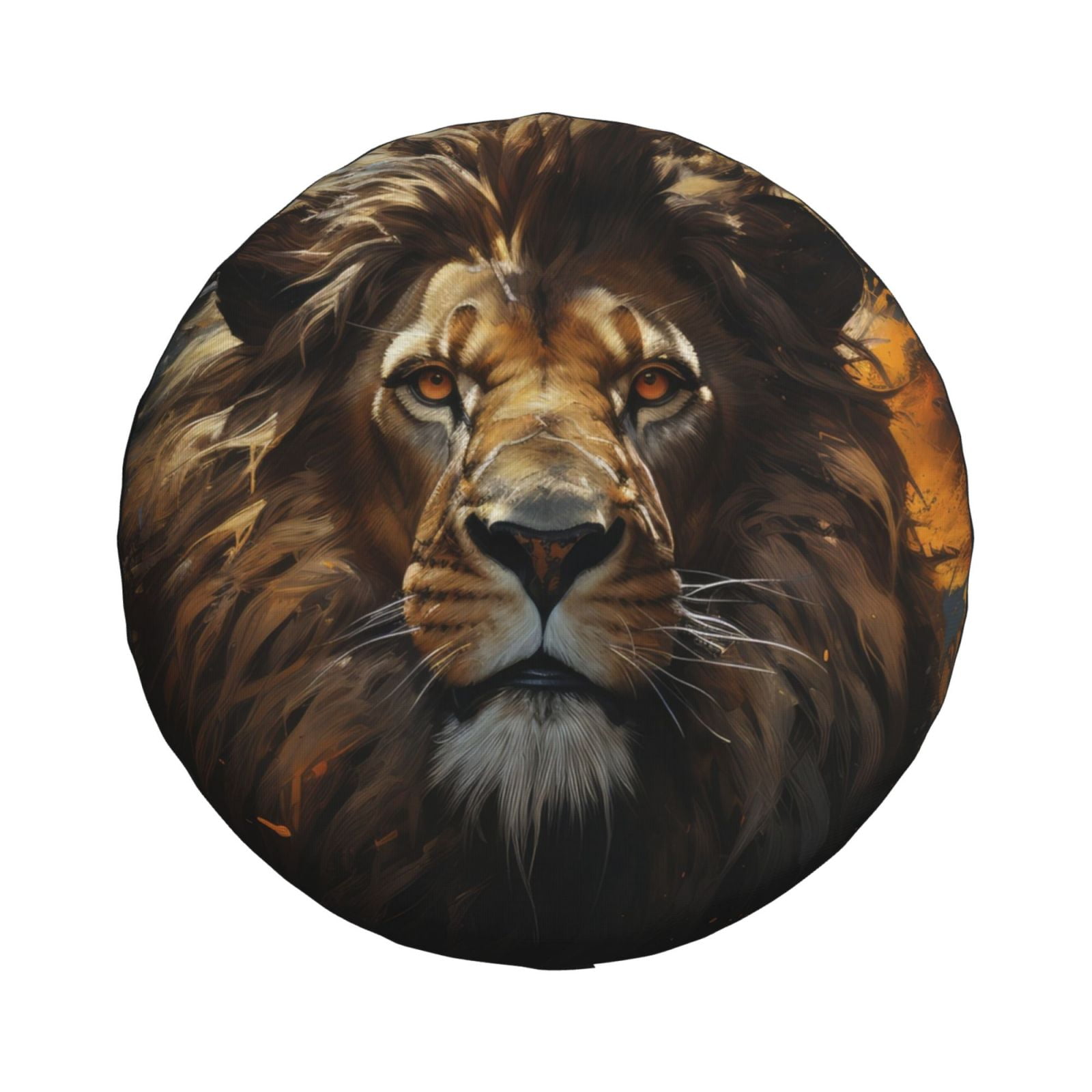 ZNDUO Fantasy Lion Abstract Art Pattern Spare Tire Cover, Universal ...
