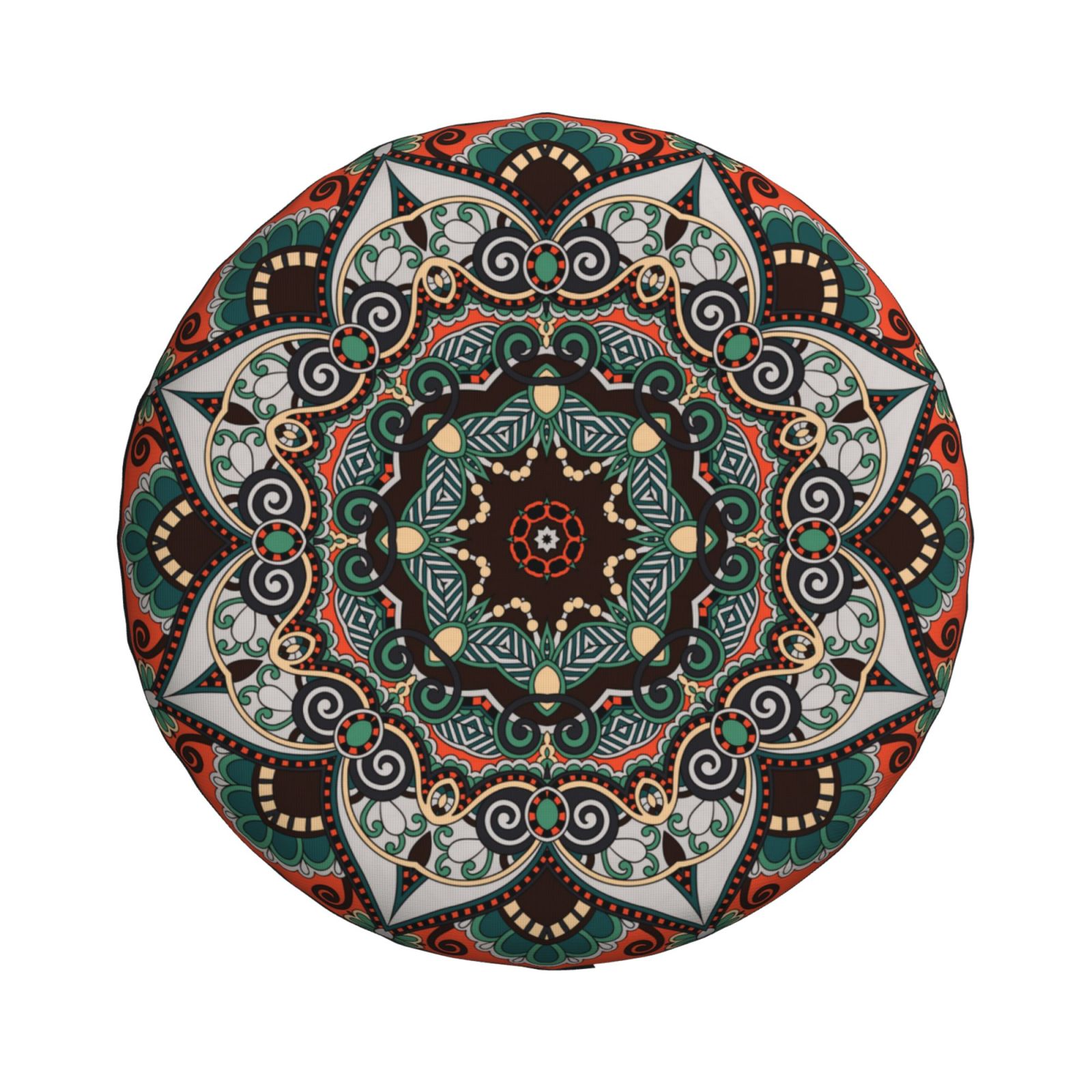 ZNDUO Geometric Lace Circle Pattern Spare Tire Cover, Universal Spare ...