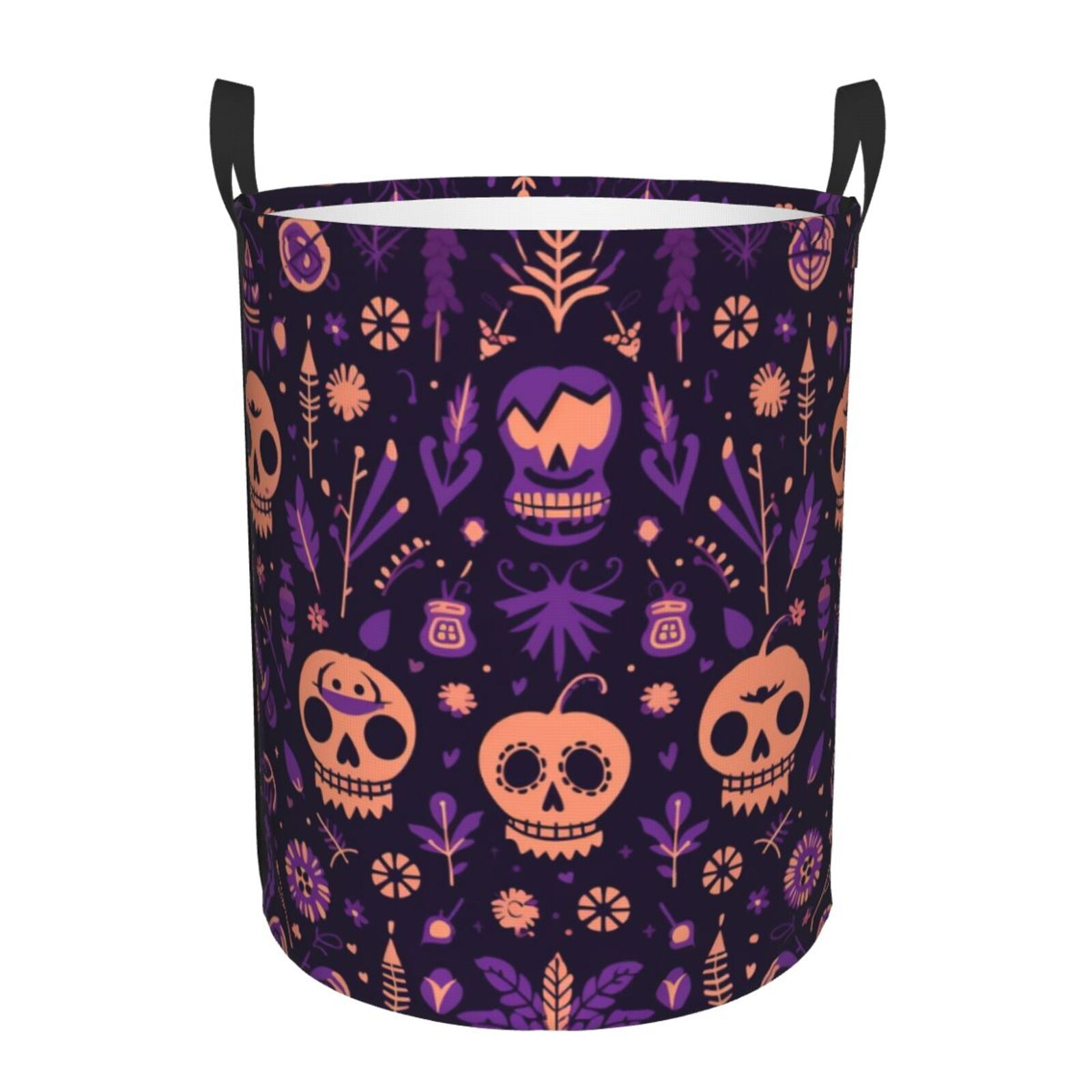 ZNDUO Ghosts Goblins Quirky Halloween Cartoon Pattern Laundry Basket ...
