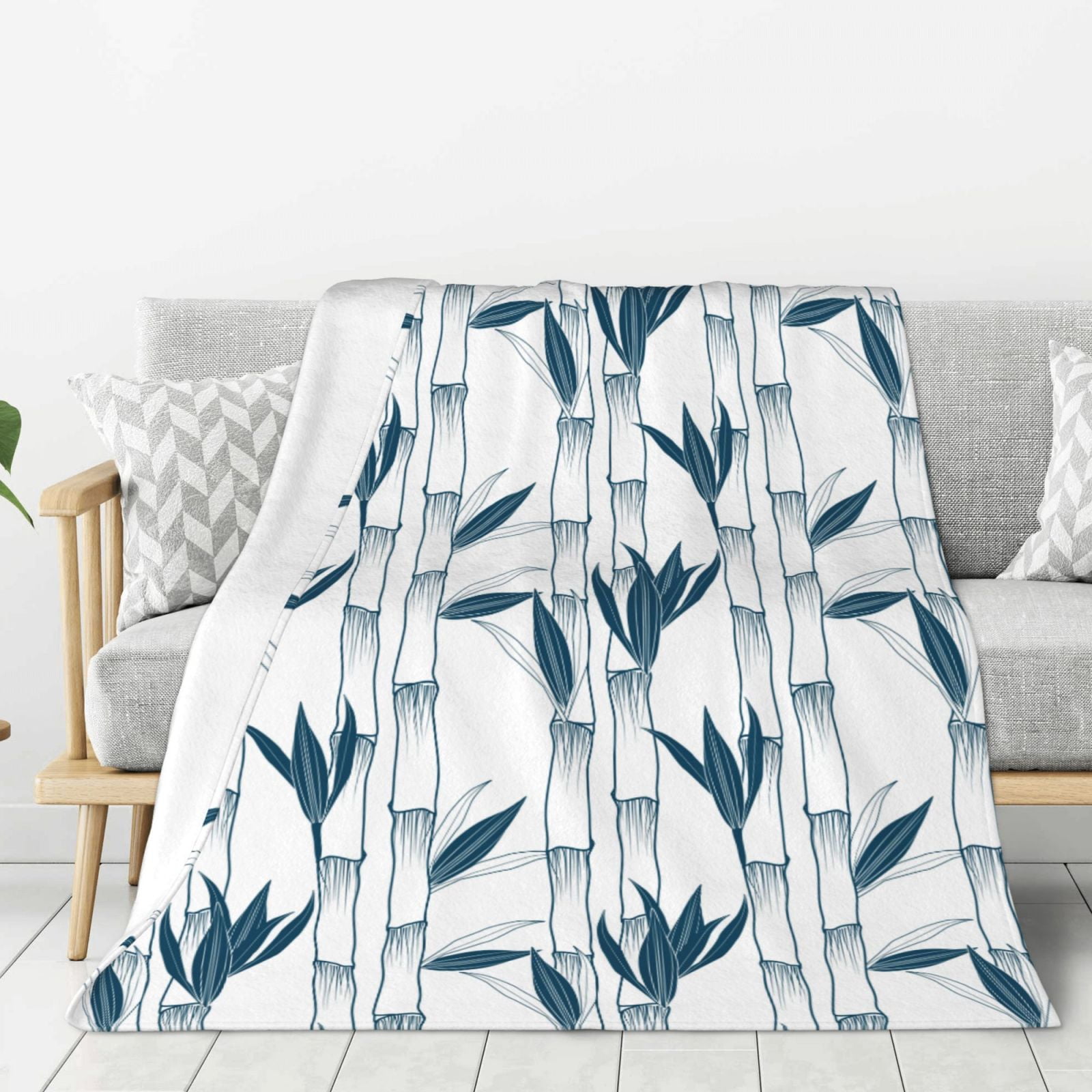 ZNDUO Japan Bamboo Texture Art Pattern Pattern Thickening Blanket ...