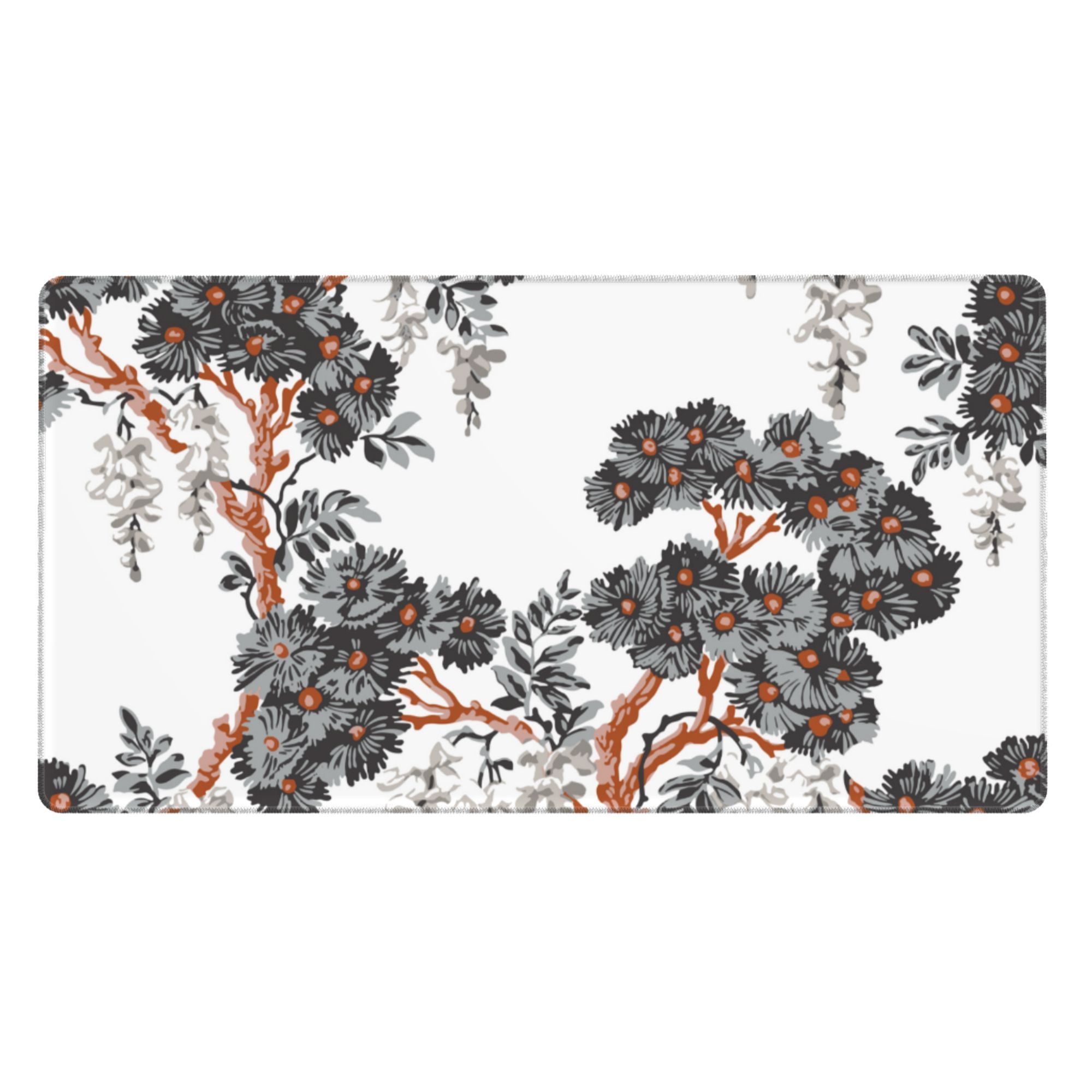 ZNDUO Large Rubber Mouse Pad Non-slip Desk Mat Watercolor Vintage Tree ...