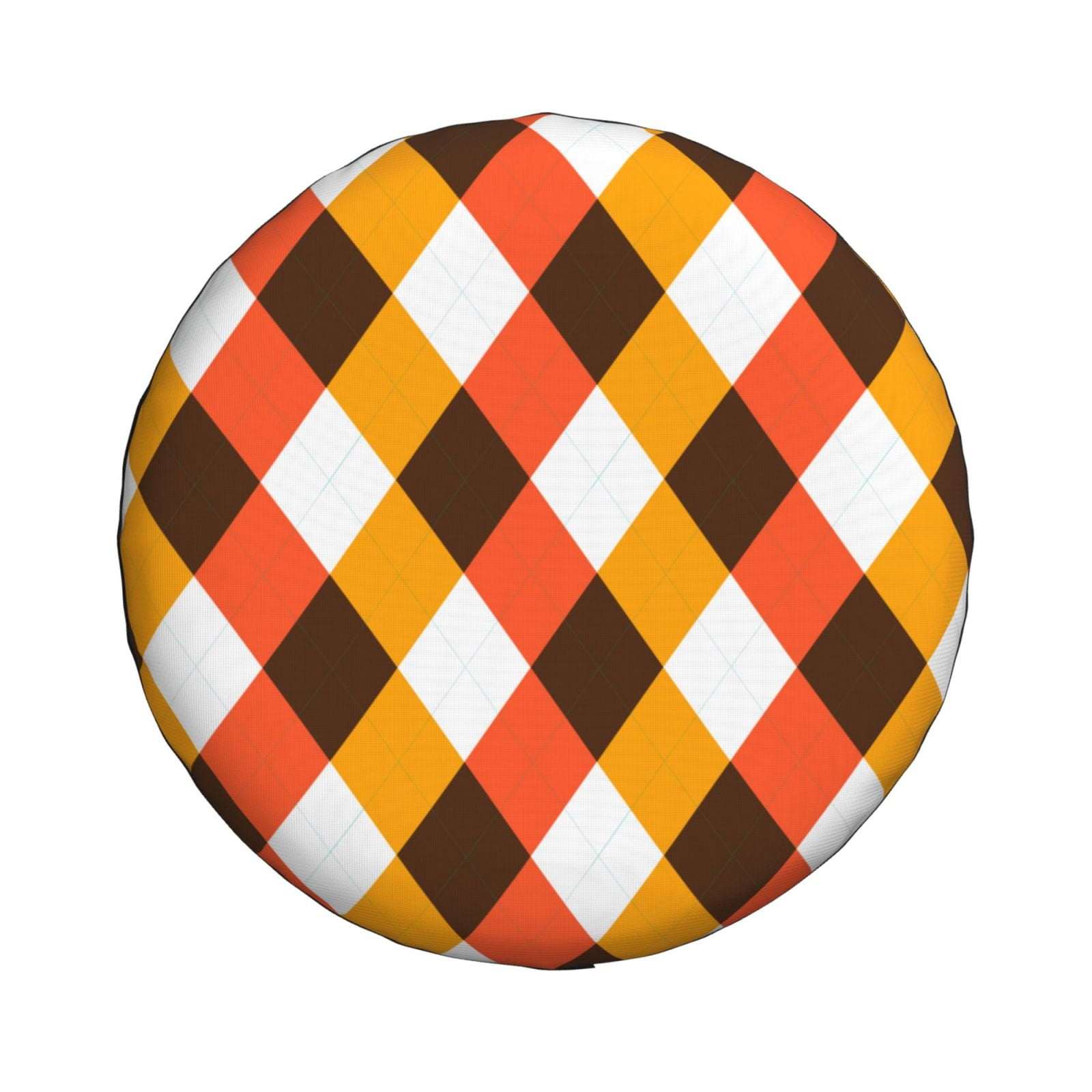 ZNDUO Modern Yellow Stripe Pattern Spare Tire Cover, Universal Spare ...