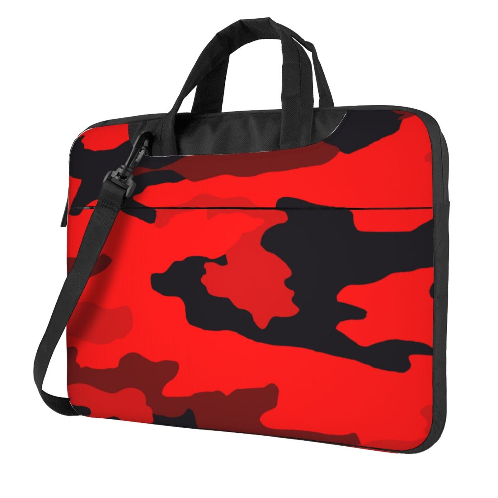 ZNDUO Red Cartoon Camouflage Pattern Laptop Bag, 14 inch Business ...
