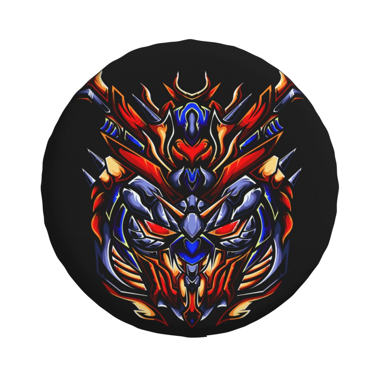 ZNDUO Red Head Mecha Monster Pattern Spare Tire Cover, Universal Spare ...
