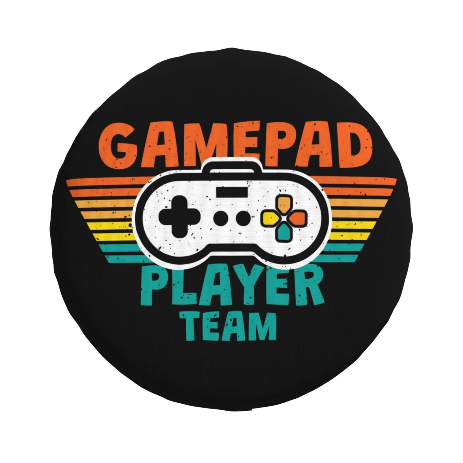 ZNDUO Retro Gamepad Player Pattern Spare Tire Cover, Universal Spare ...