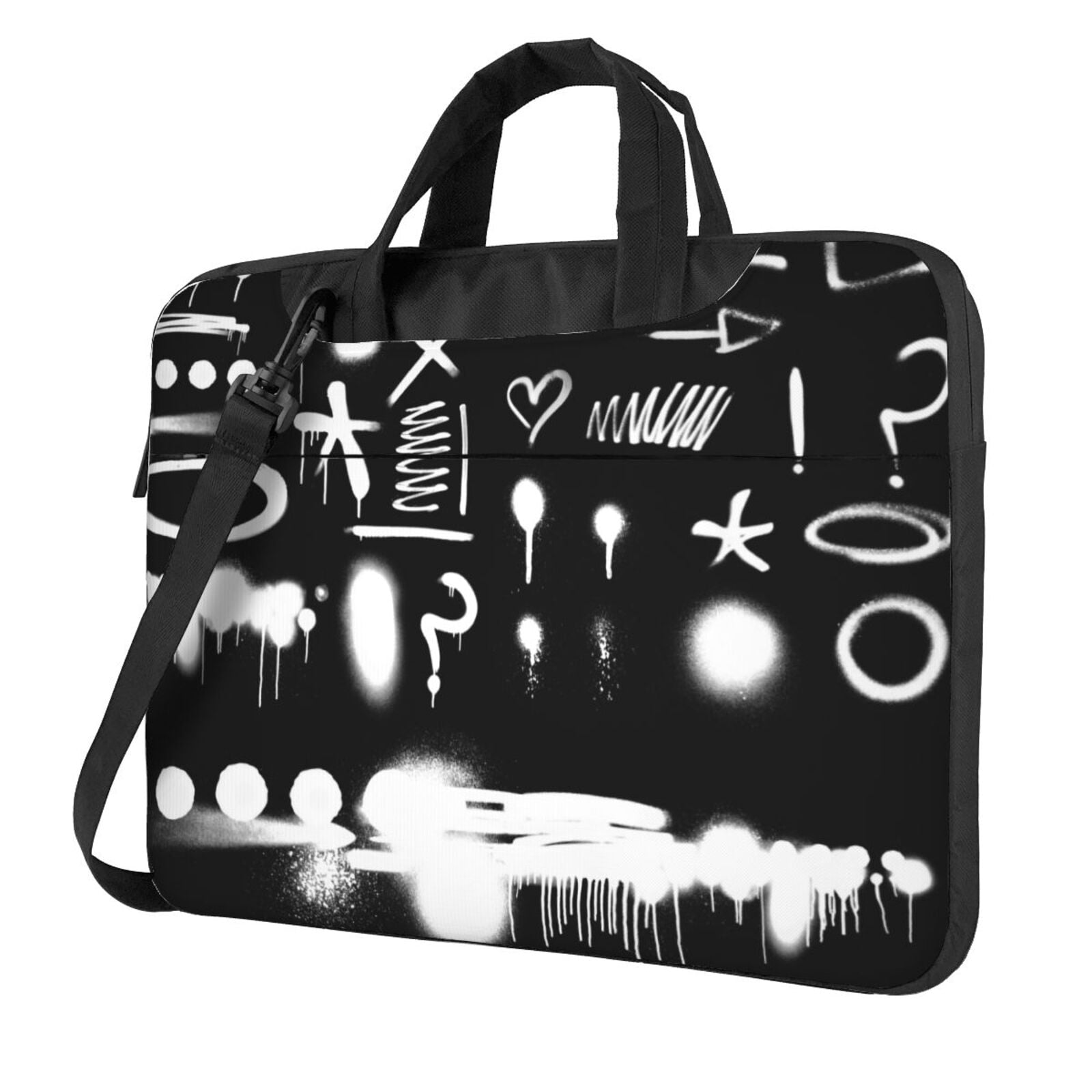 ZNDUO Splash Texture Spray Texture Pattern Laptop Bag, 15.6 inch ...
