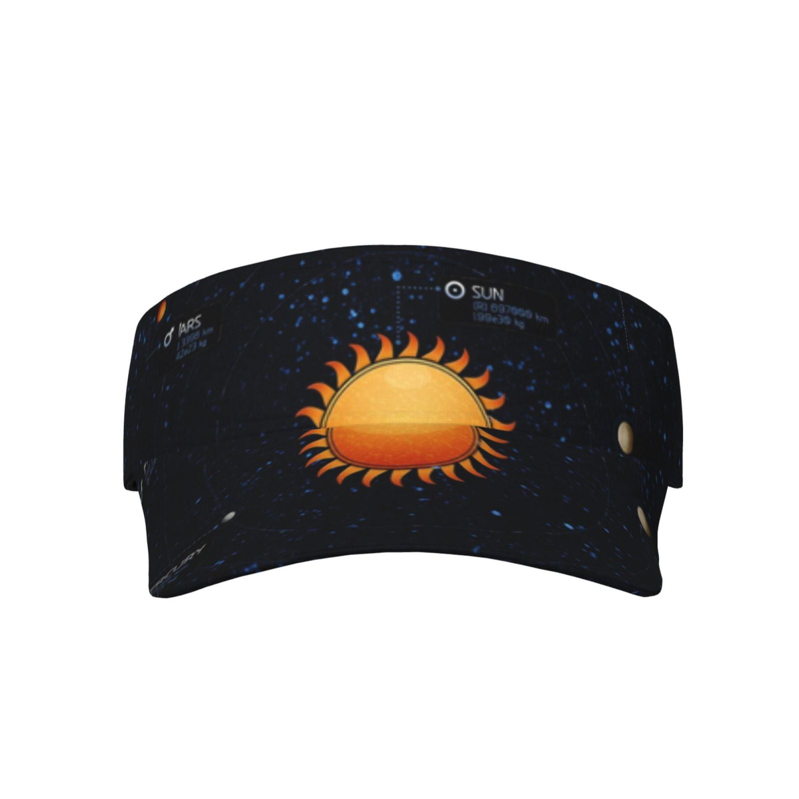 ZNDUO Sun Visor Hat,Sports Sun Visor Hats Polyester Twill Ball ...