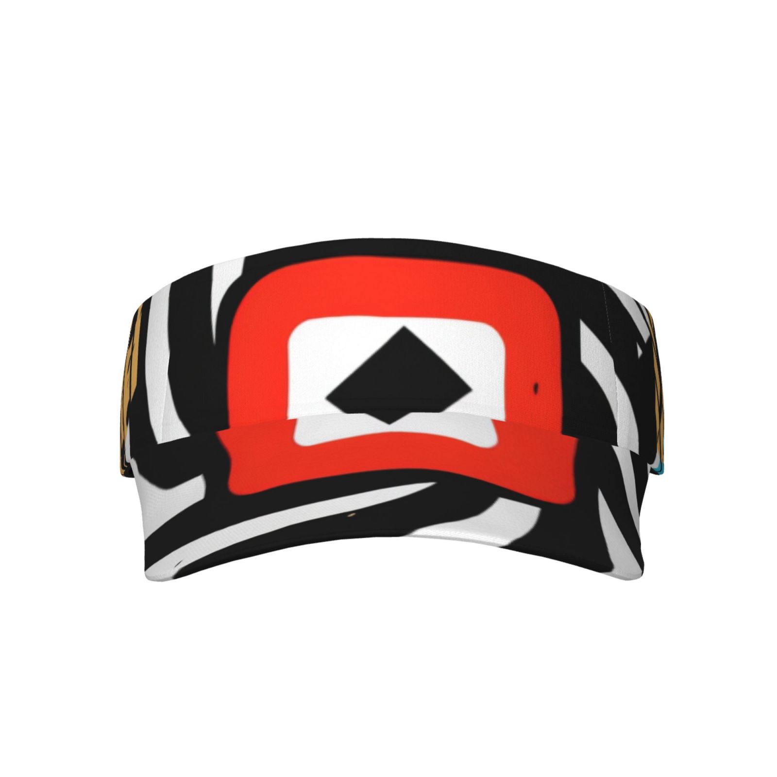 ZNDUO Sun Visor Hat,Sports Sun Visor Hats Polyester Twill Ball ...