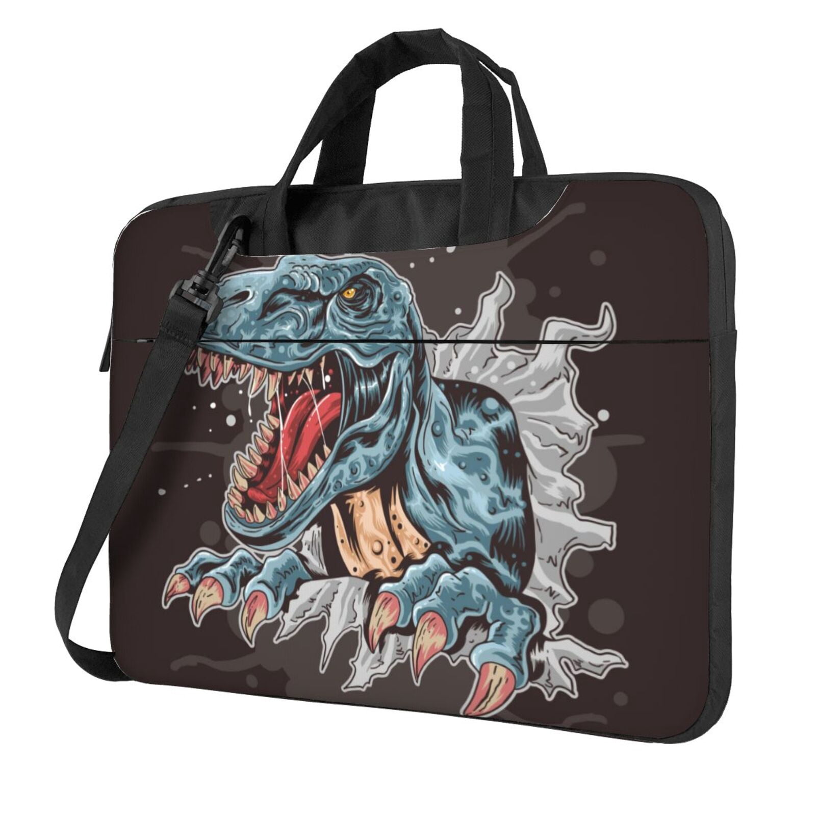 ZNDUO Tyrannosaurus Rex Dinosaur Pattern Laptop Bag, 13 inch Business ...