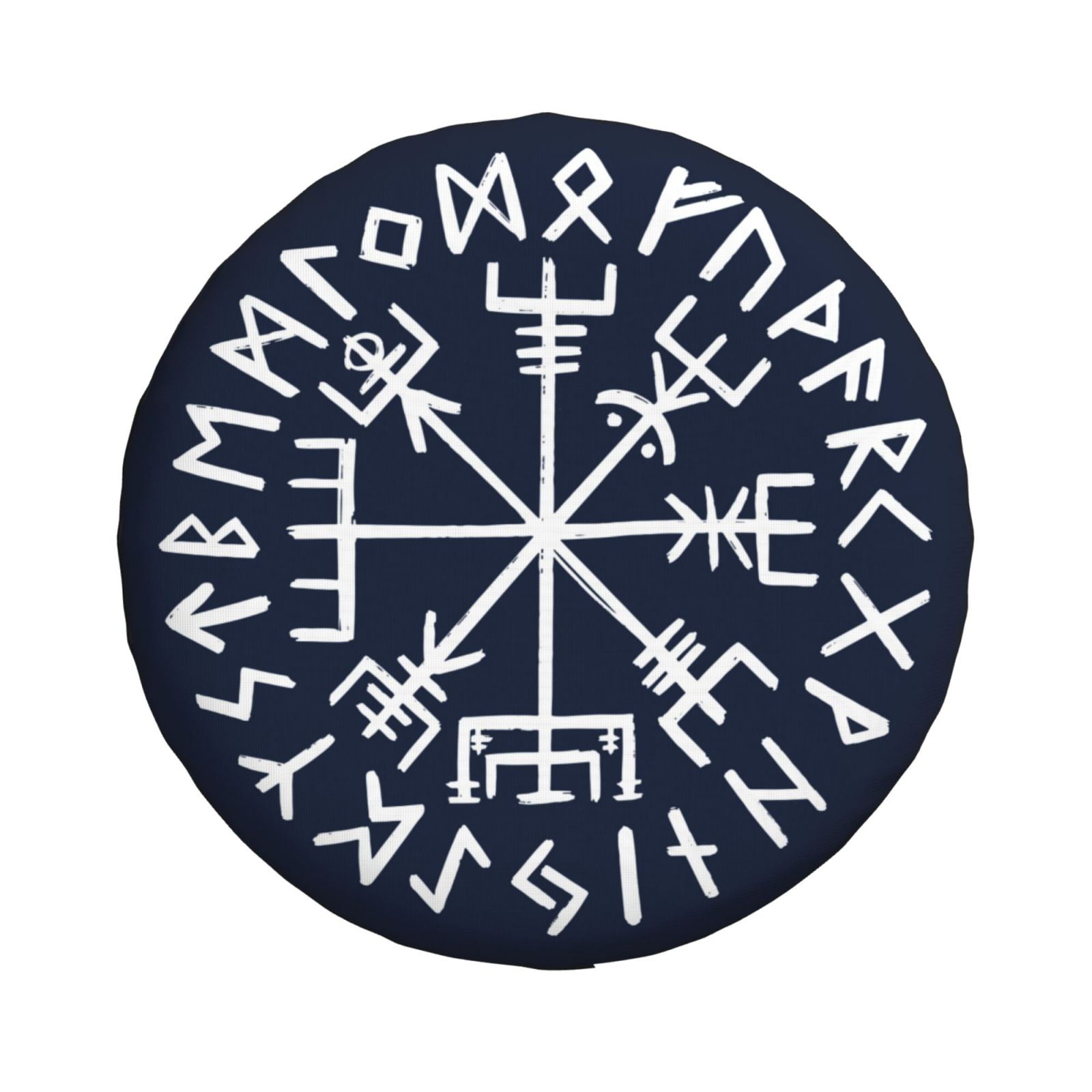 ZNDUO Vegvisir Symbol Ancient Nordic Compass Pattern Spare Tire Cover ...