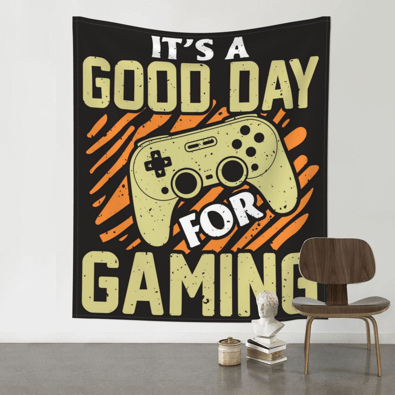 ZNDUO Vintage Gamer Pattern Wall Tapestry, Tapestries for Living Room ...