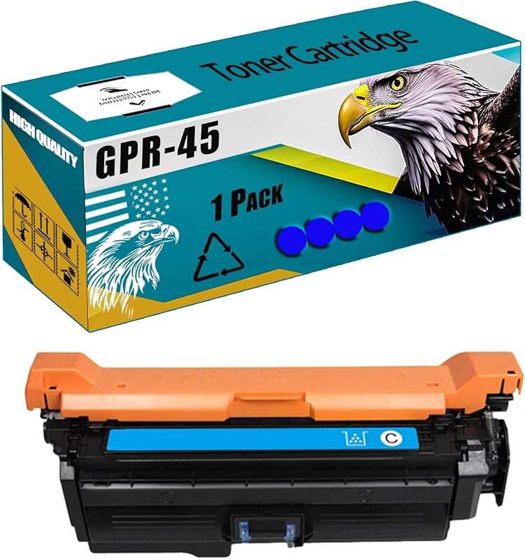 ZNER GPR-45 Toner Cartridge Compatible for Canon imageRUNNER LBP5480 Printers, High Production ...