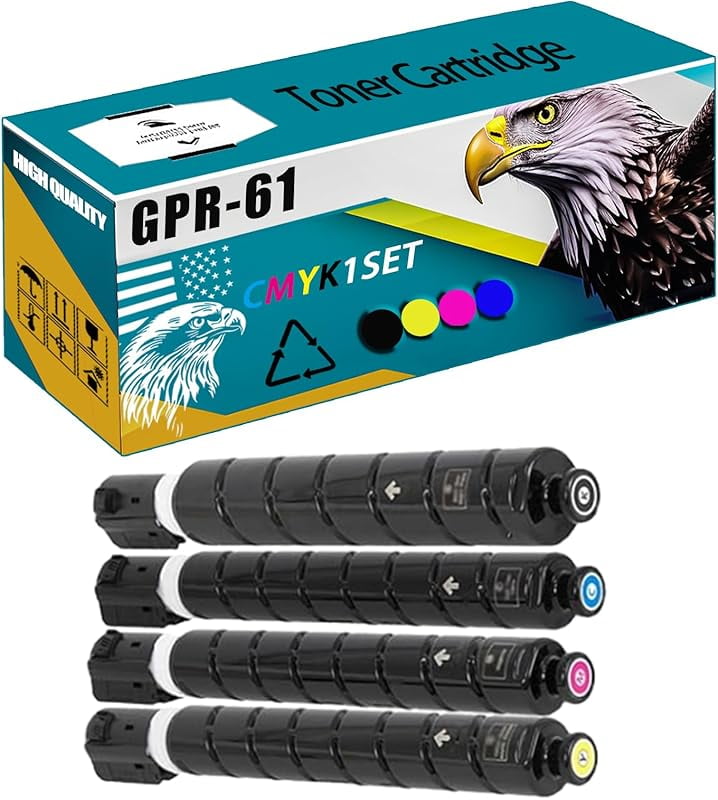 ZNER GPR-61 Toner Cartridge Compatible for Canon imageRUNNER Advance DX C5840i C5850i C5860i ...