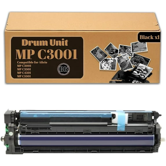 ZNER Replacement for Ricoh MP C3001 Drum Unit,Work for Aficio MP C3001 ...