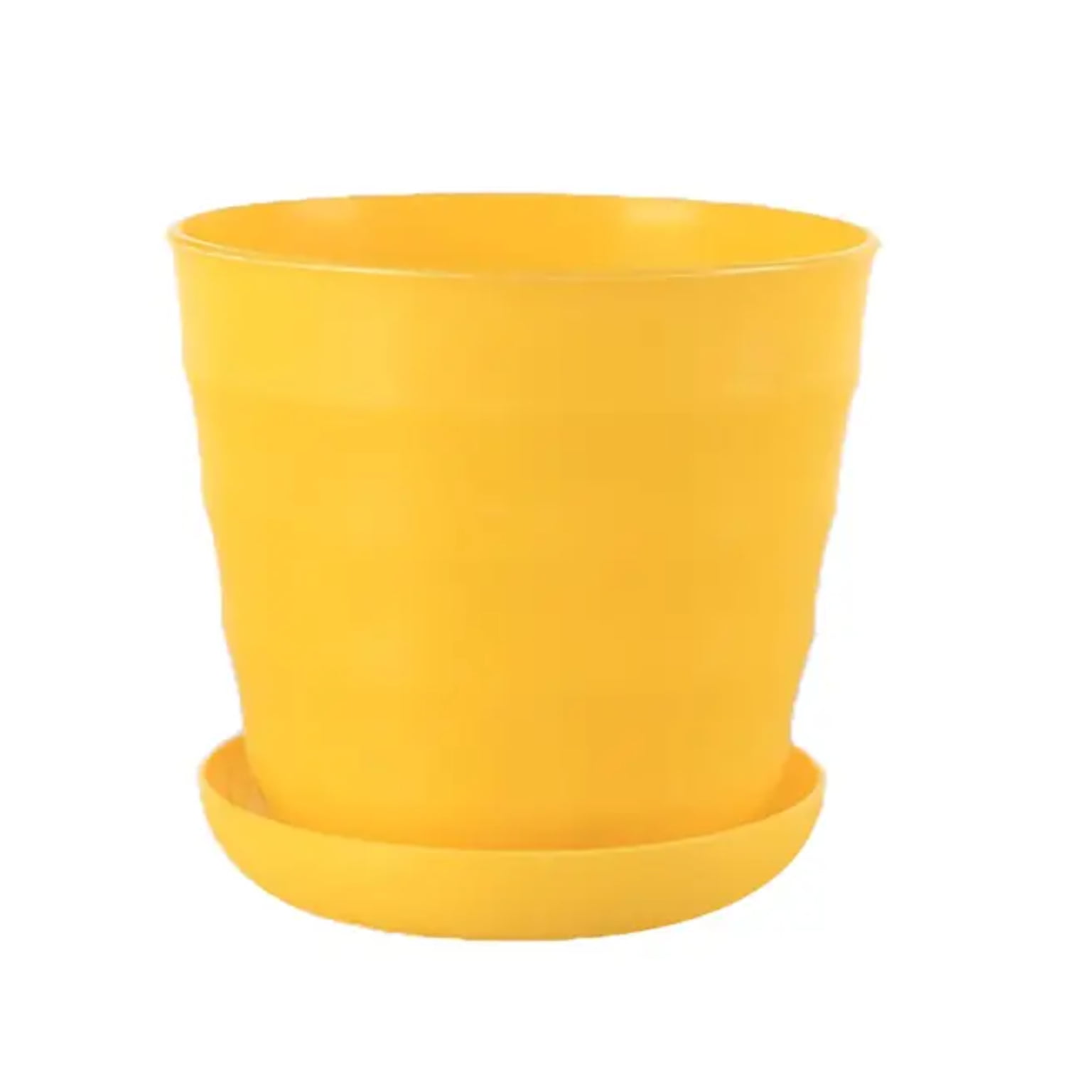 ZNGGUDZ Colorful and vibrant mini plastic flower pot with trays for ...
