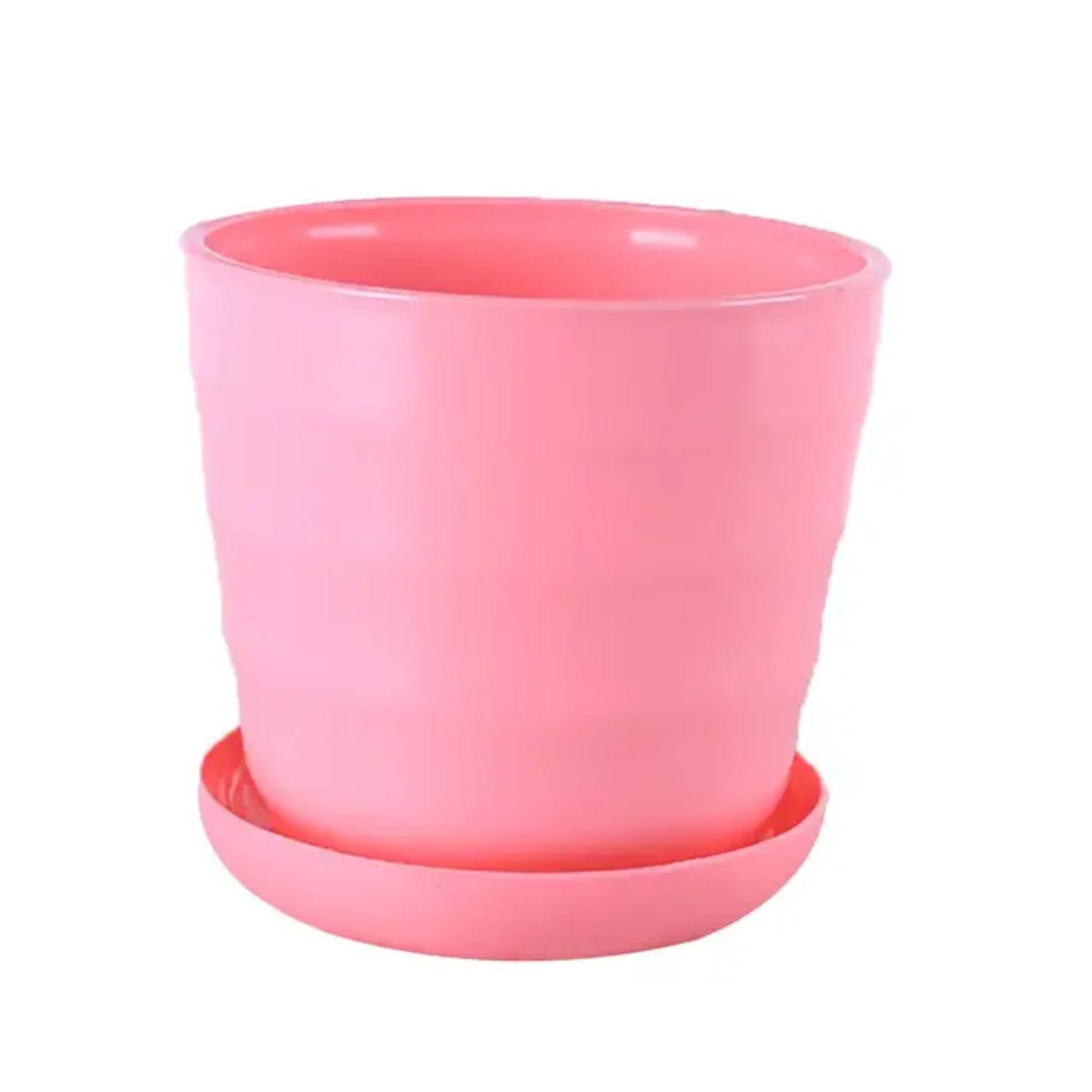 ZNGGUDZ Colorful and vibrant mini plastic flower pot with trays for ...