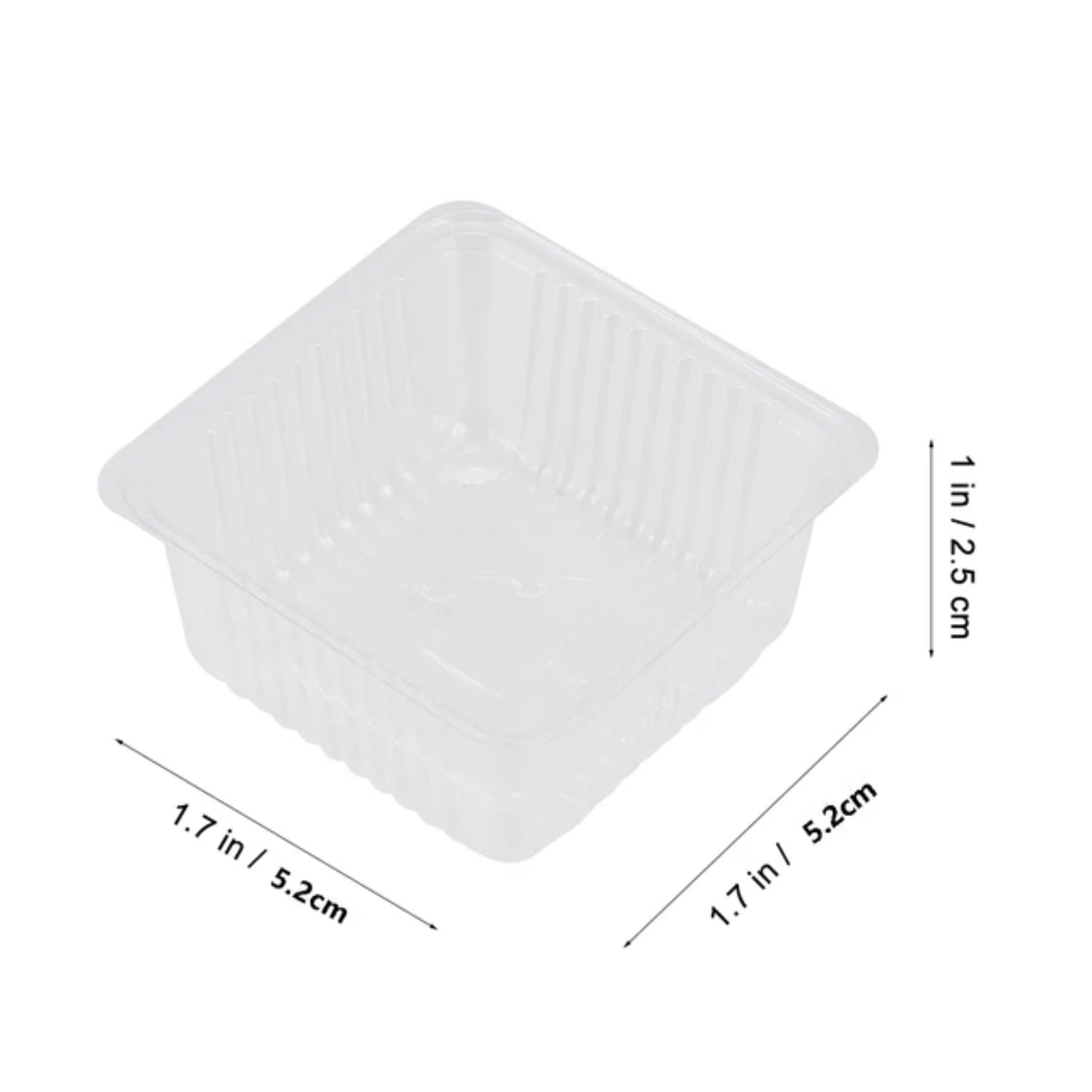 ZNGGUDZ Convenient durable and transparent Green Bean Cake Inner Tray ...