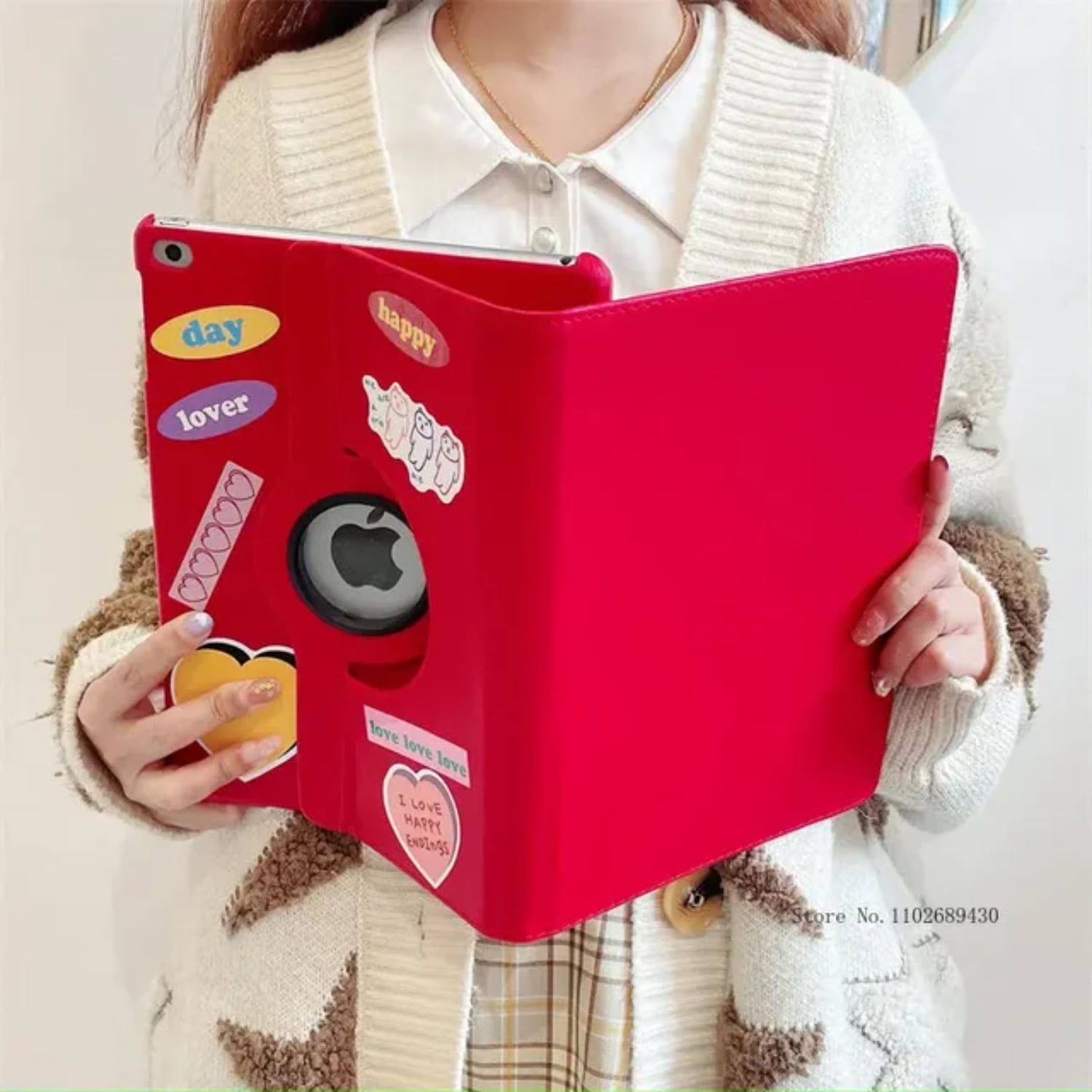 ZNGPNG Case 10.2 7th 8th 9th Gen Cover A2197 A2270 A2428 A2602 Rotating ...