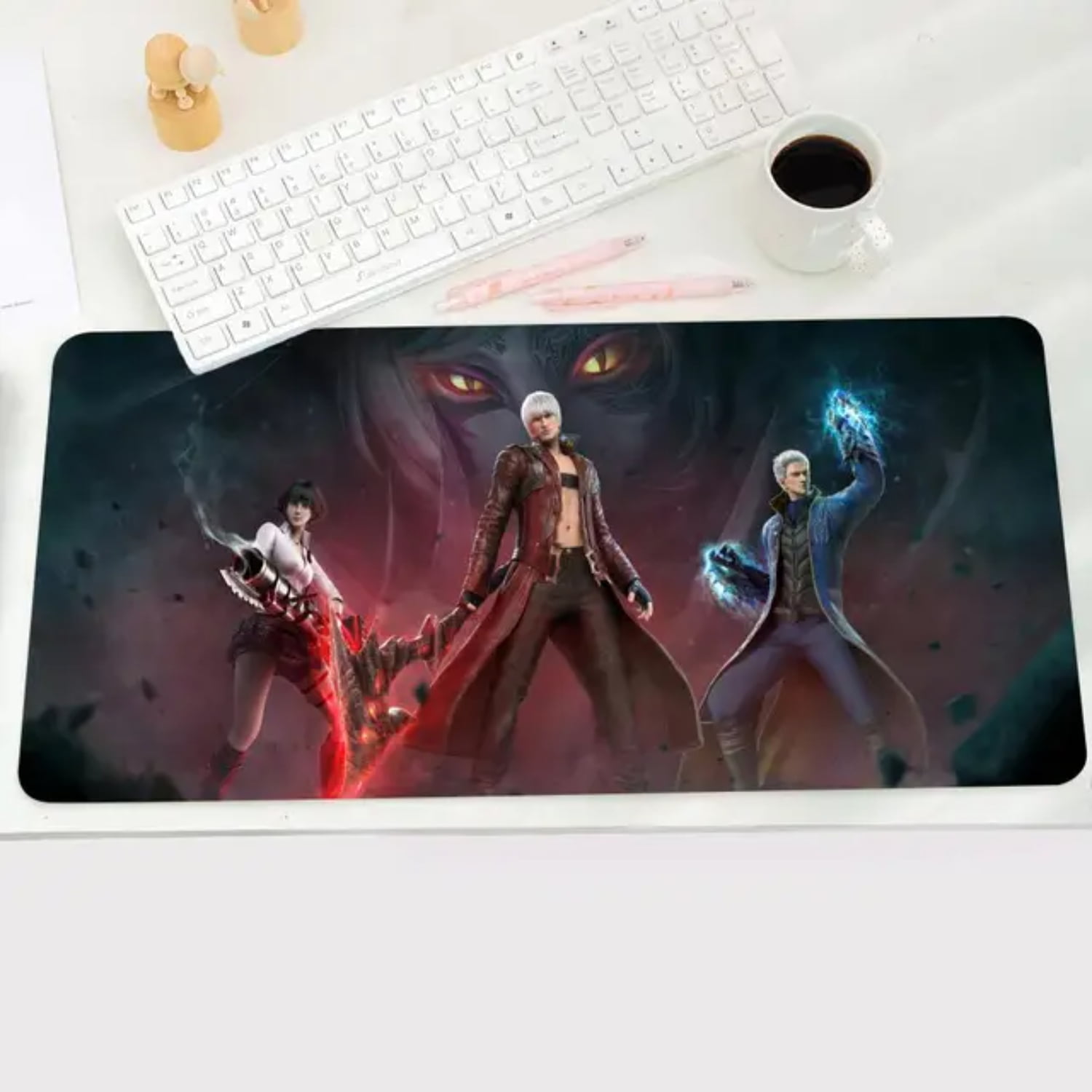 ZNGPNG Devil May Cry Large Anime Desk Mat Gaming Mouse Pad Office ...