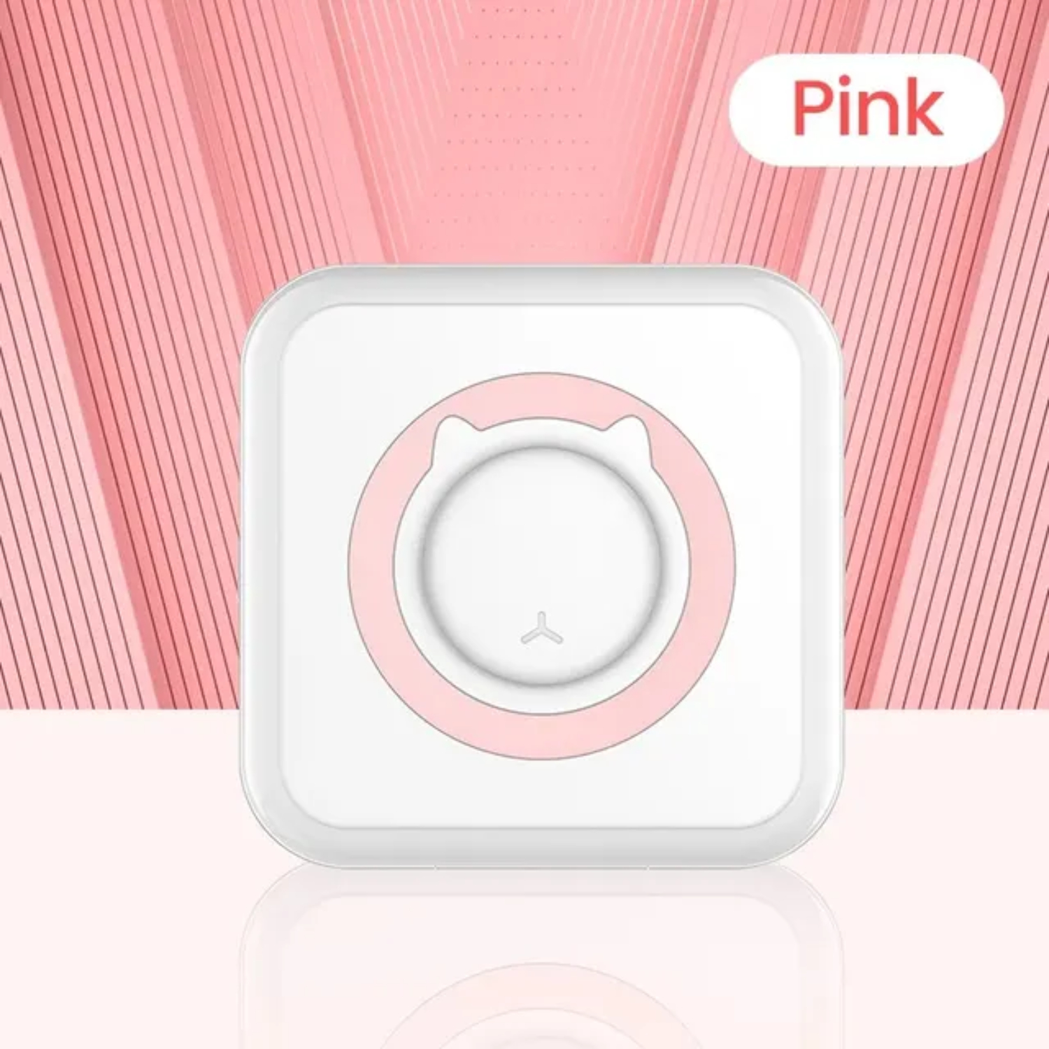 ZNGPNG Mini Printer Portable Thermal Stickers Paper Inkless Bluetooth ...