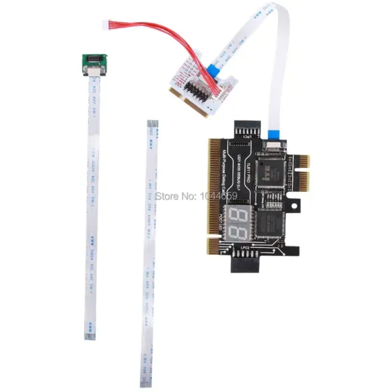 ZNGPNG Multifunction LPC-DEBUG Card PCI PCI-E Motherboard Diagnostic ...