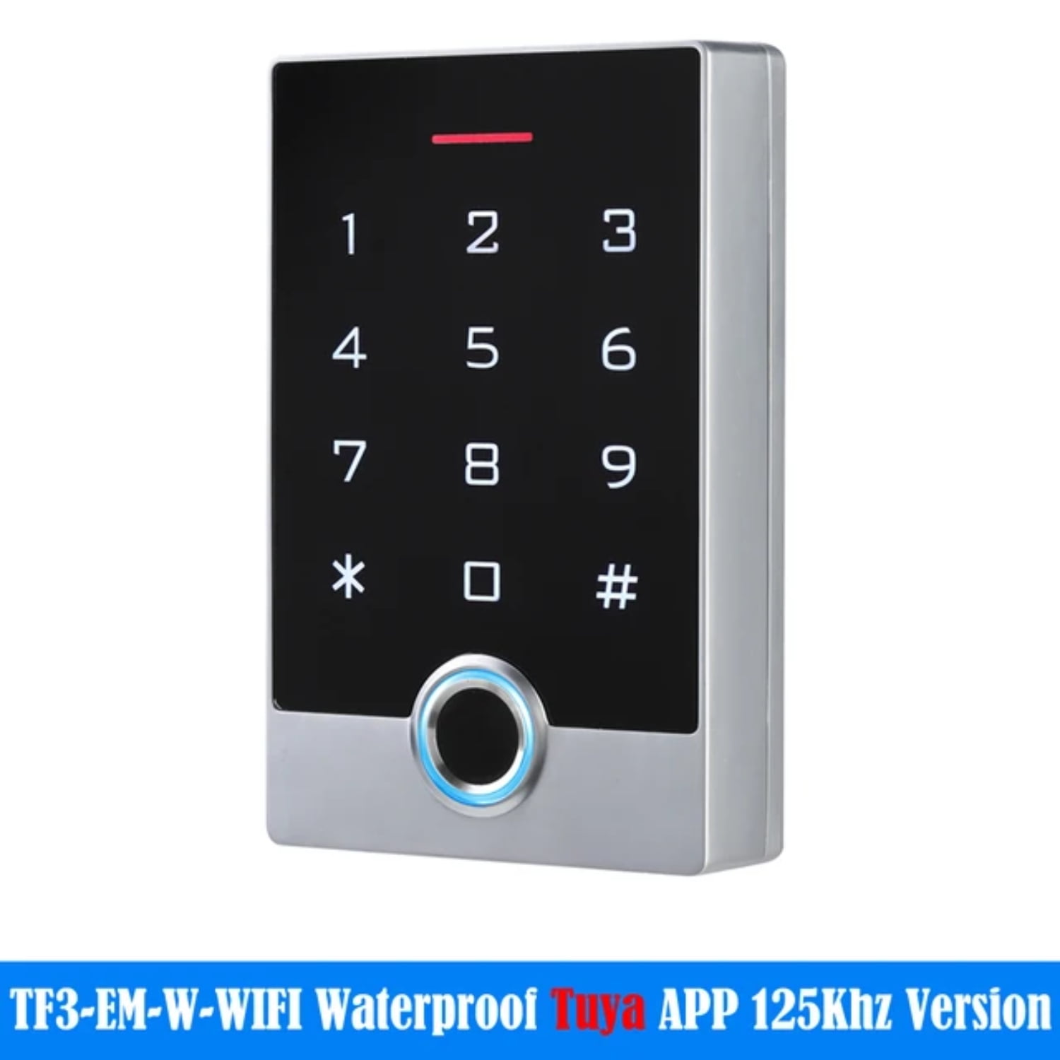 ZNGRJIR Intelligent Keyless Waterproof WiFi Enabled Smart Fingerprint ...