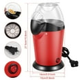 ZNGXZB Convenient Mini Hot Air Popcorn Machine with 1200W Puffed Rice ...