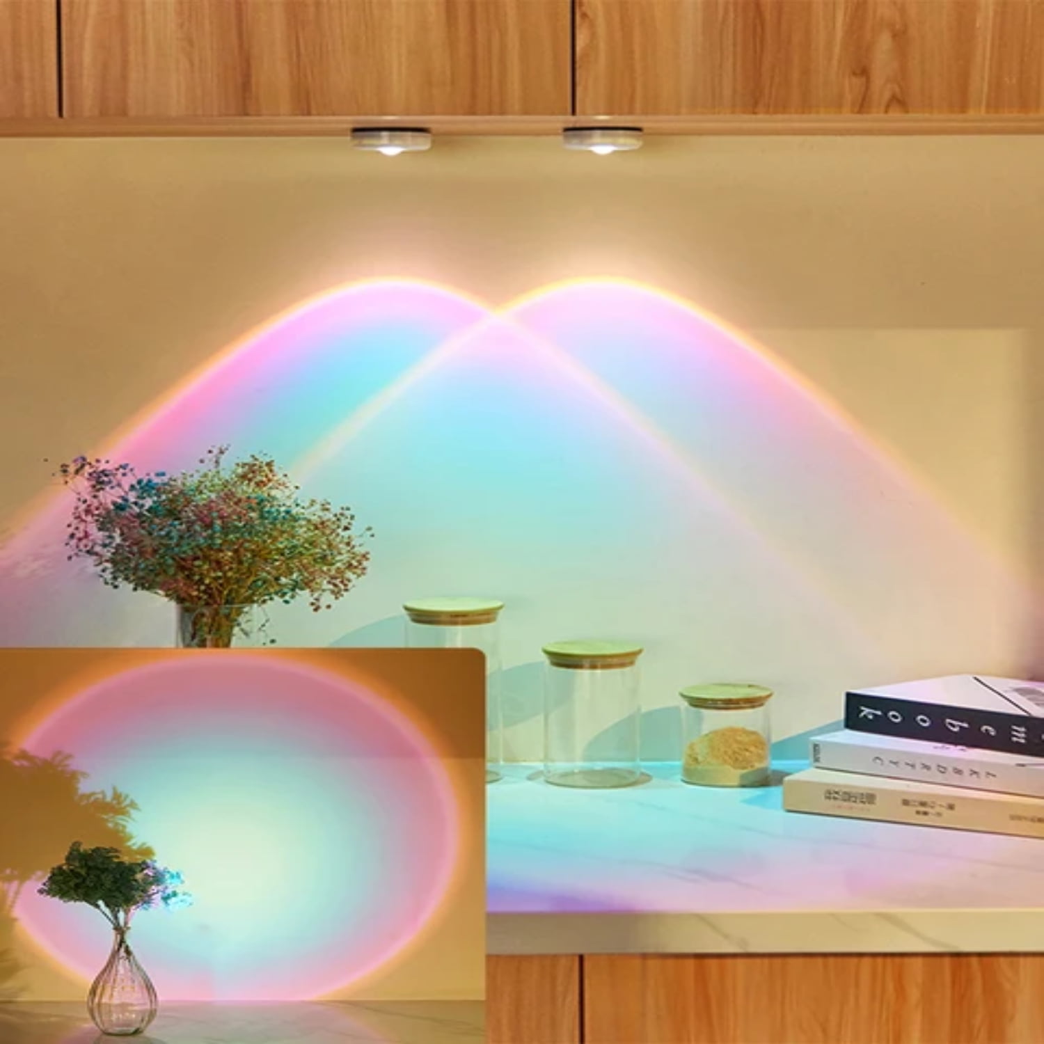 ZNGYXN Enhance your home decor with this stunning wireless LED sunset ...