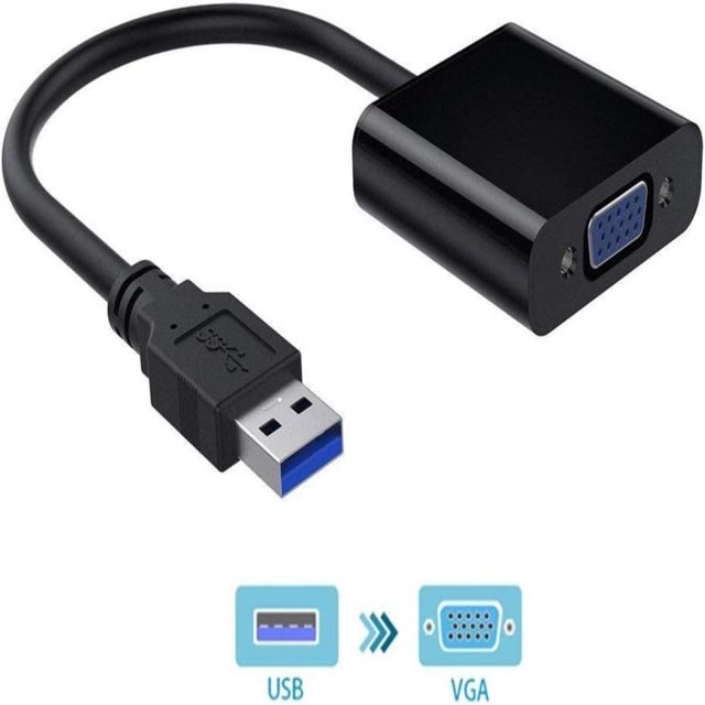 Zngyxn High Speed Usb 30 To Vga Converter External Video Adapter For