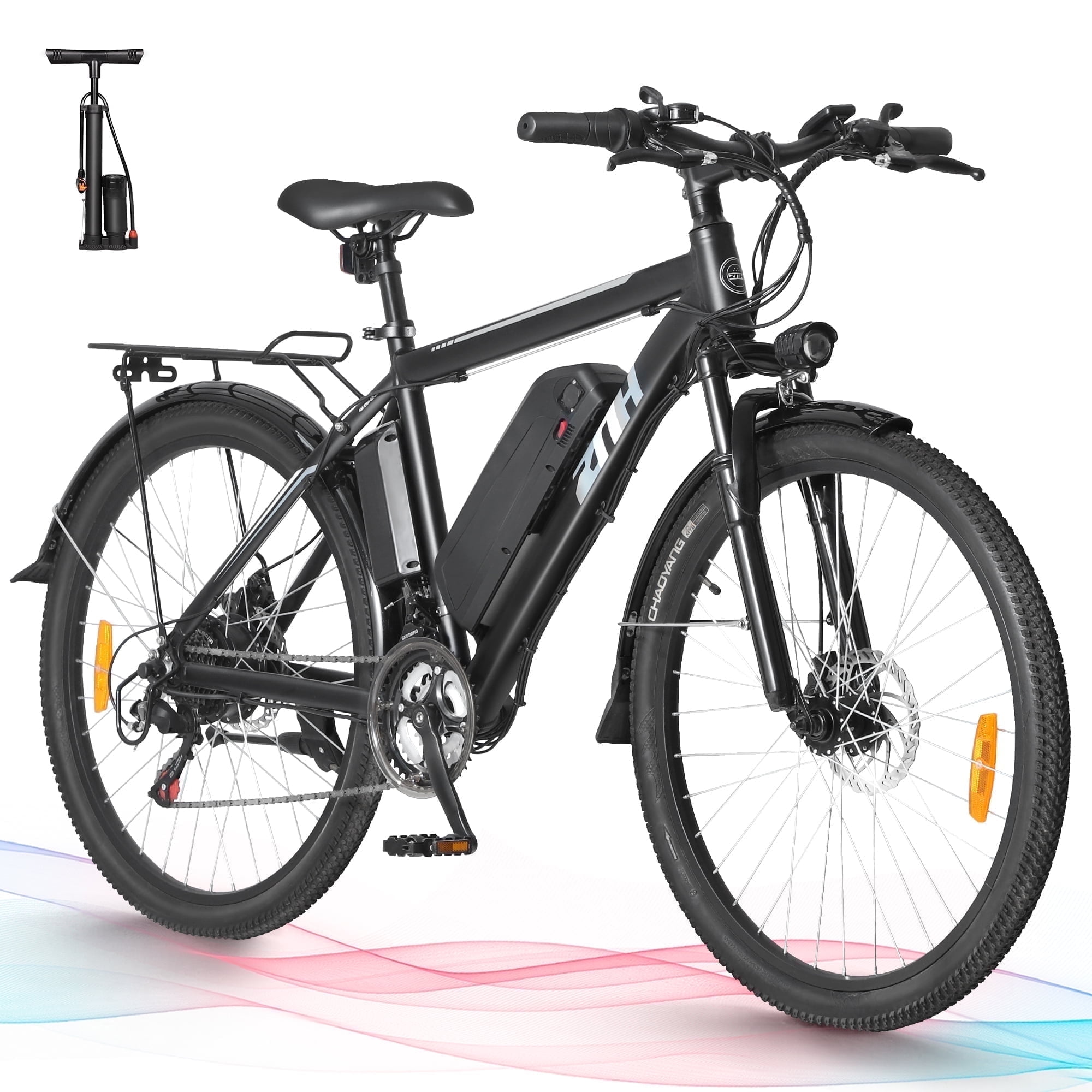 ZNH 350W Electric Bike, 21-Speed, 36V/10Ah Battery, 3 Models, For Men ...