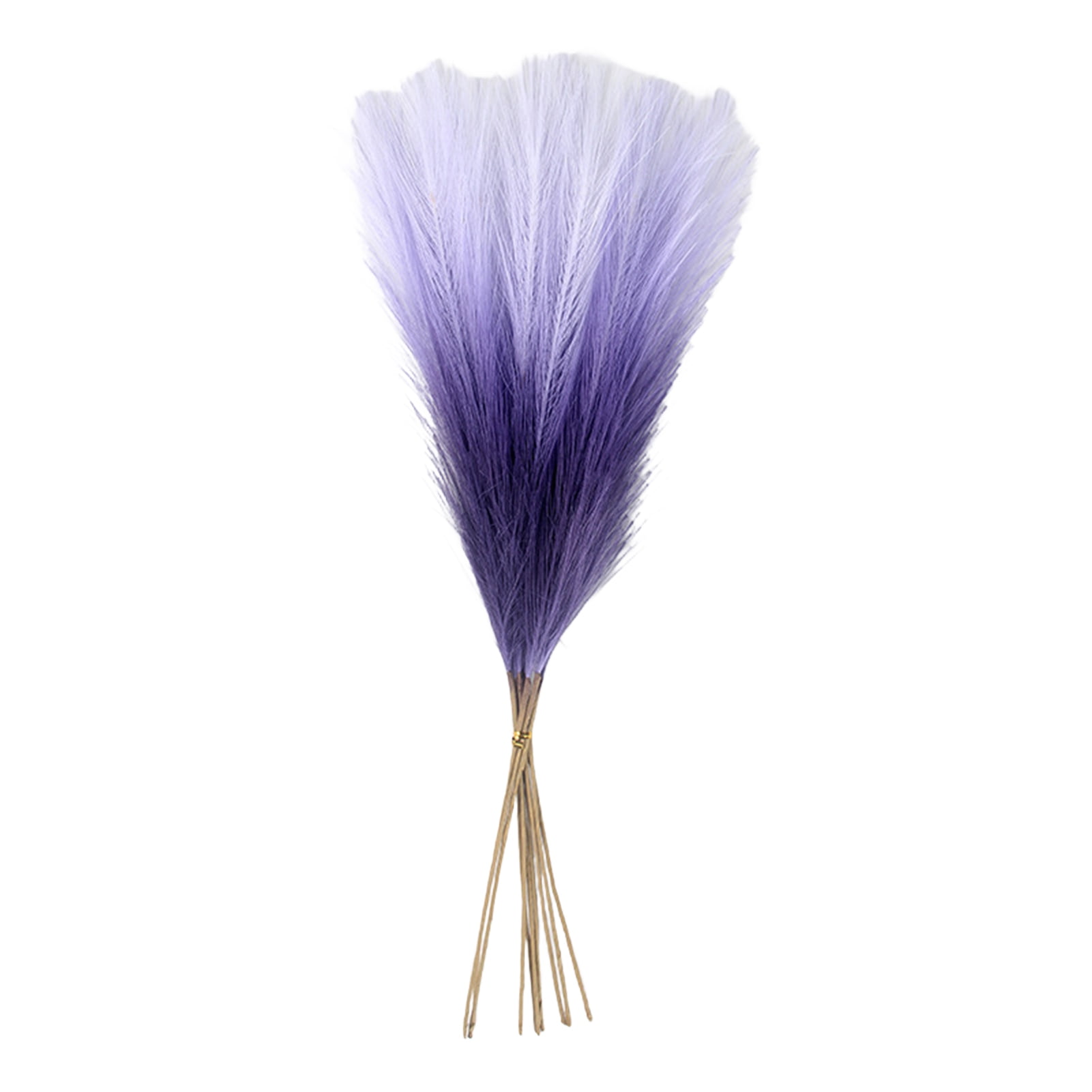 ZNNT 10Pcs Artificial Pampas Grass Decoration Realistic Fluffy Tall ...