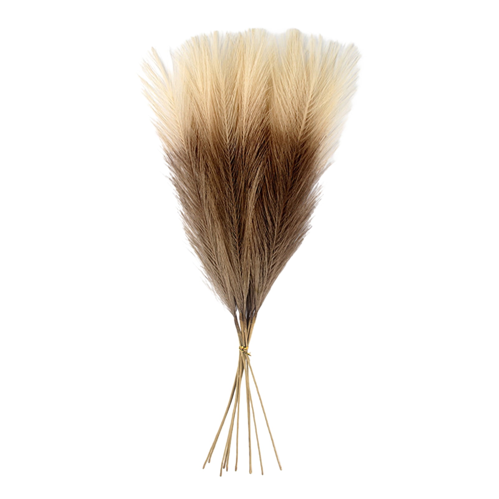 ZNNT 10Pcs Artificial Pampas Grass Decoration Realistic Fluffy Tall ...