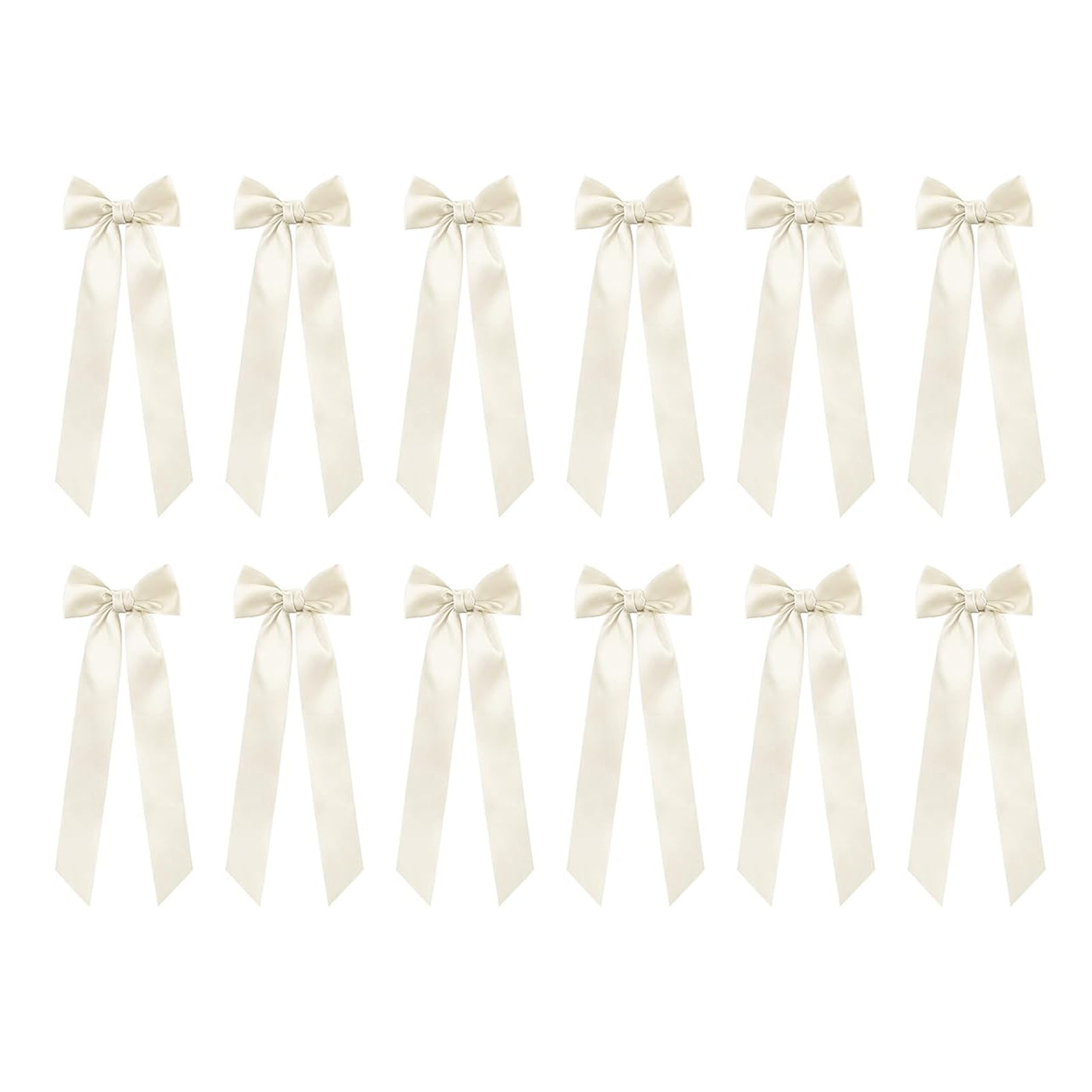 ZNNT 12 Pcs Candlestick Bows Decorations 13 Inch Self Adhesive Large ...