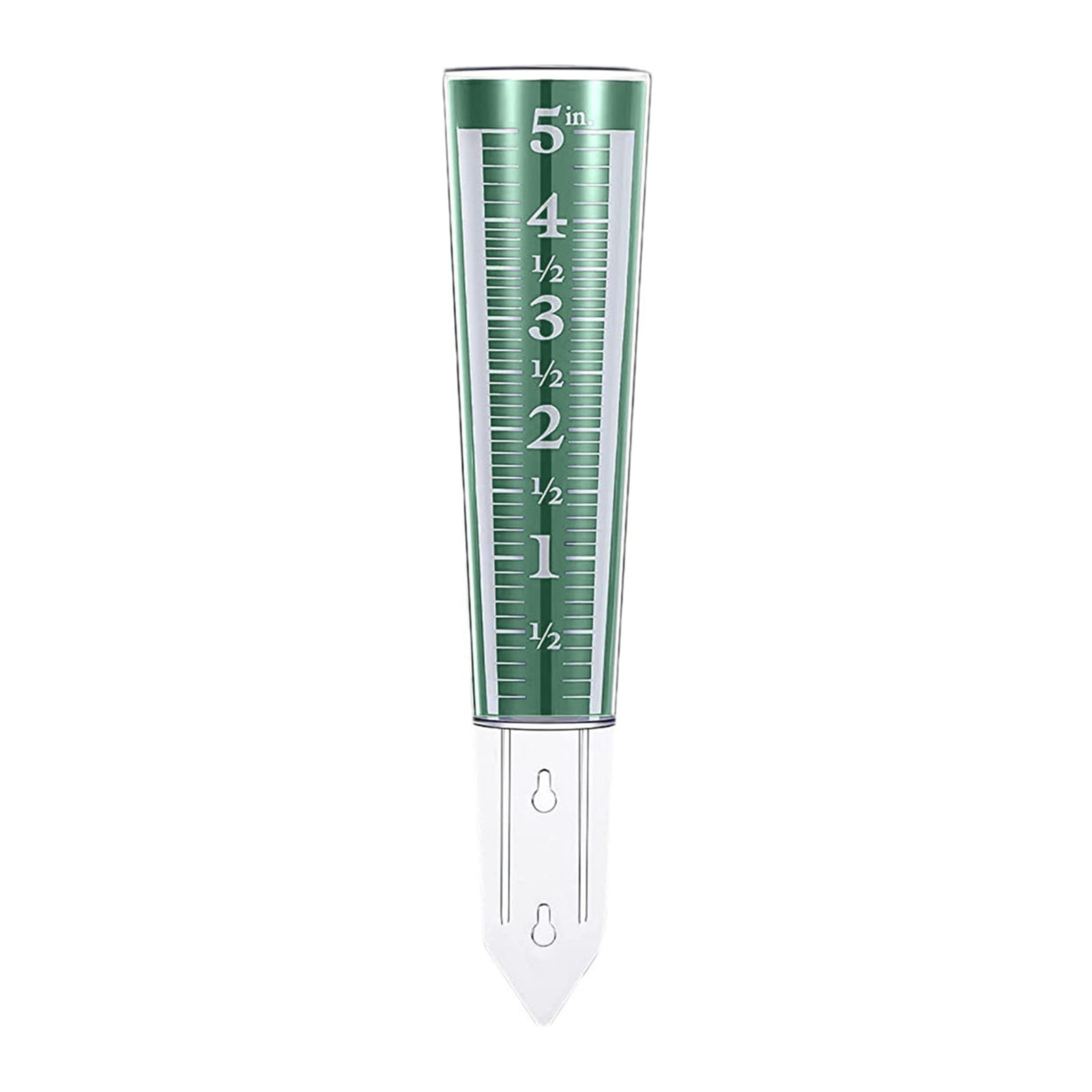 ZNNT 5-Inch Capacity Rain Gauge Easy to Read Rain Gauge Precipitation ...