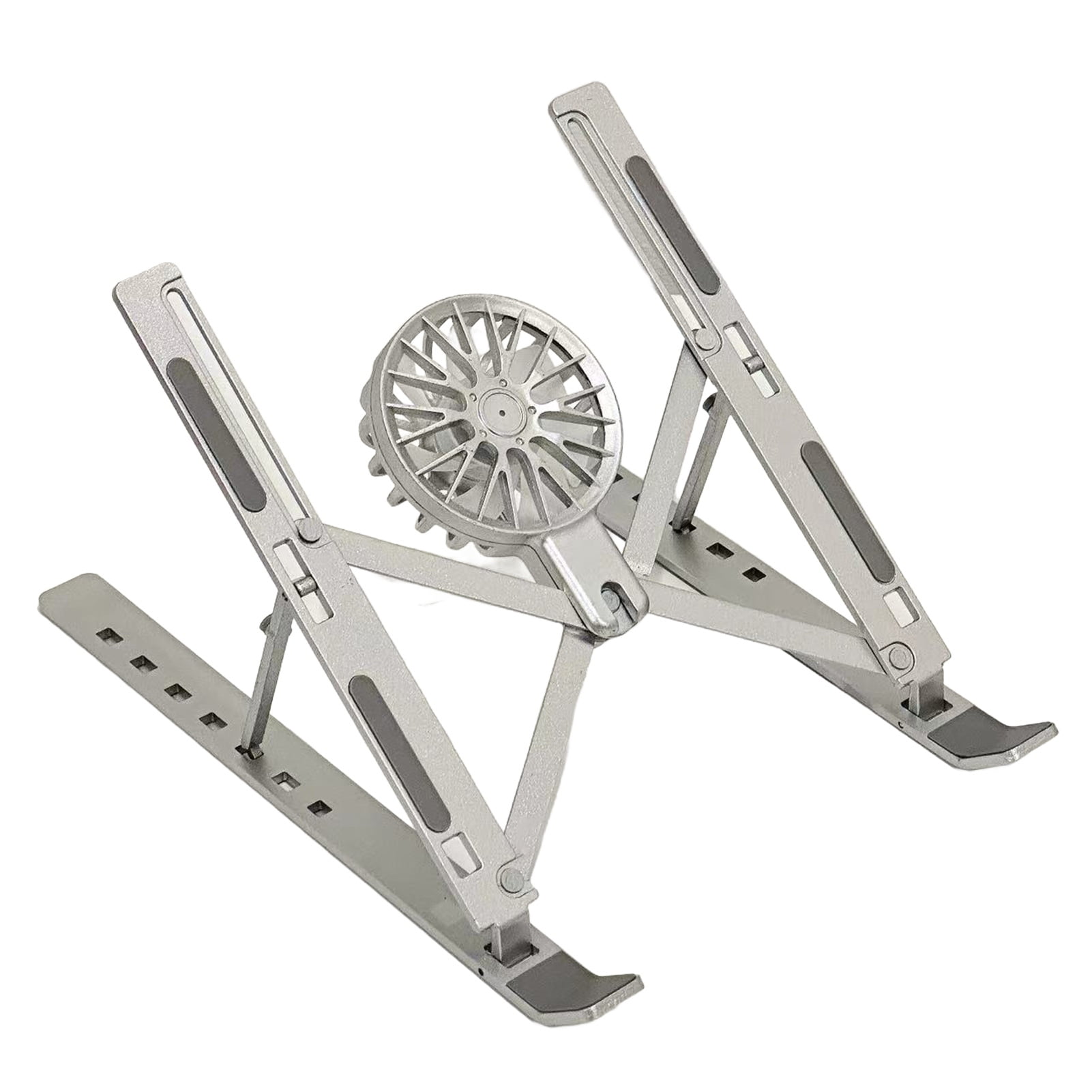 ZNNT Aluminum Alloy Laptop Stand with Heat Dissipation Fan Portable ...