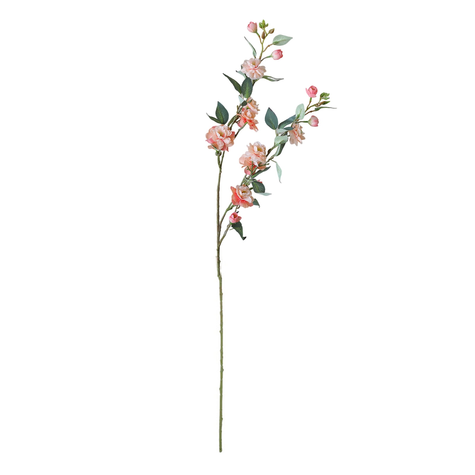 ZNNT Artificial Flower Stems Faux Silk Fake Flowers with Long Stems ...