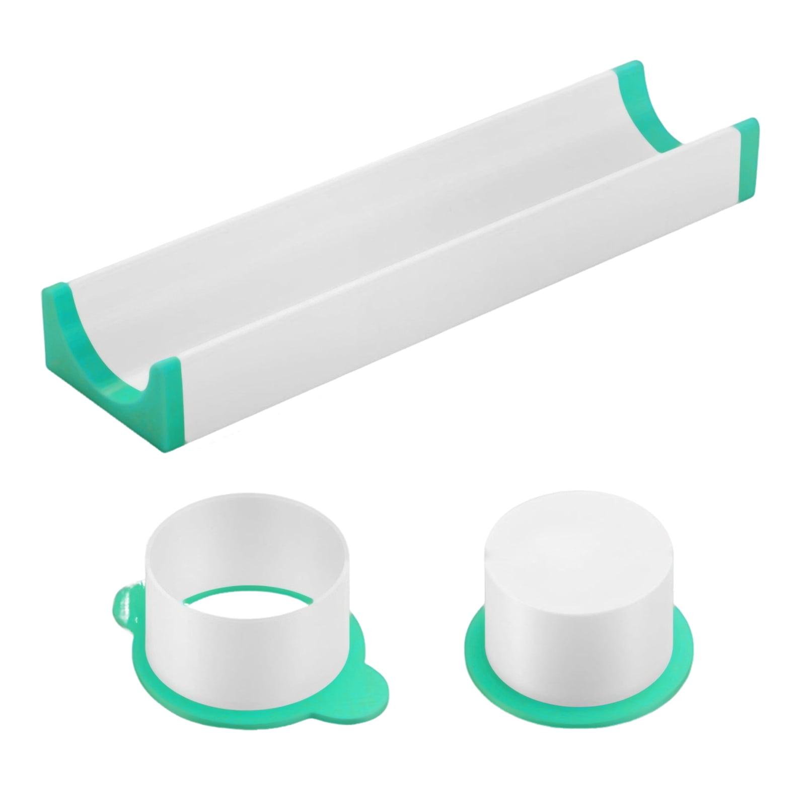 ZNNT Circle Cake Pop Mold Set with 9 Inch Tray Easy Press Cut Baking ...