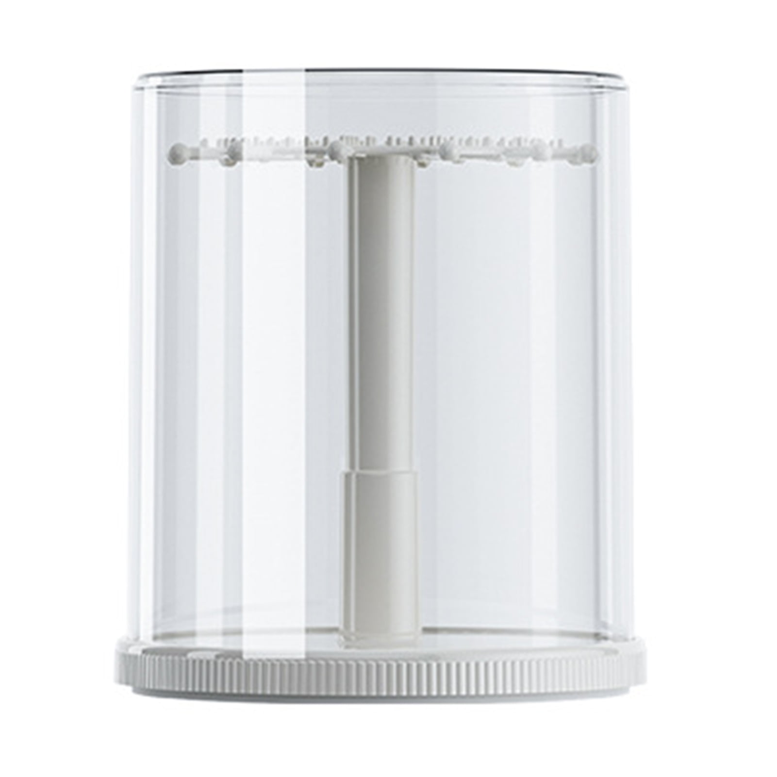 ZNNT Clear Display Stand Plush Doll Storage Box with Lid 360-Degree ...