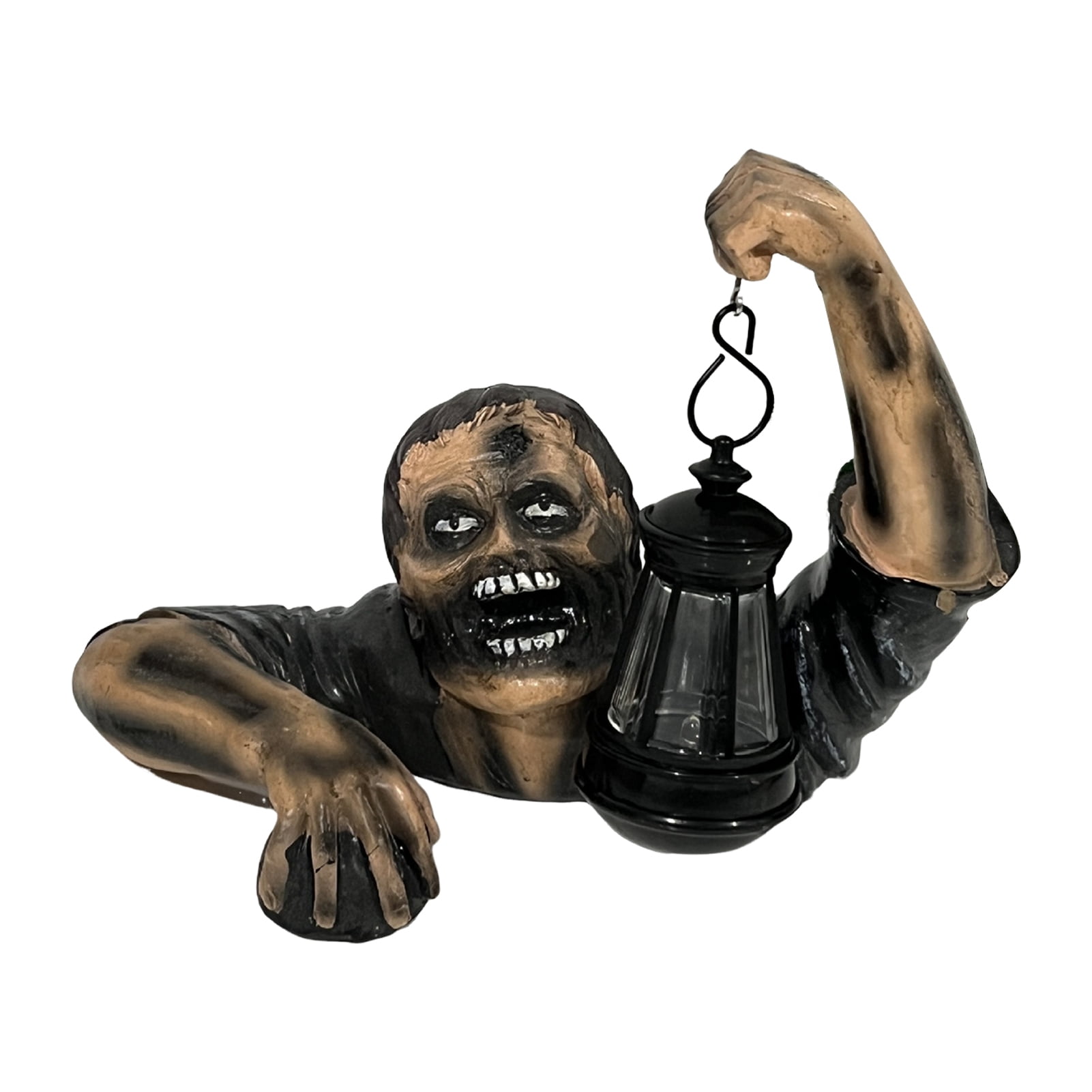 ZNNT Clearance-Desktop Figurine Halloween Zombie Lantern Ornament Resin ...